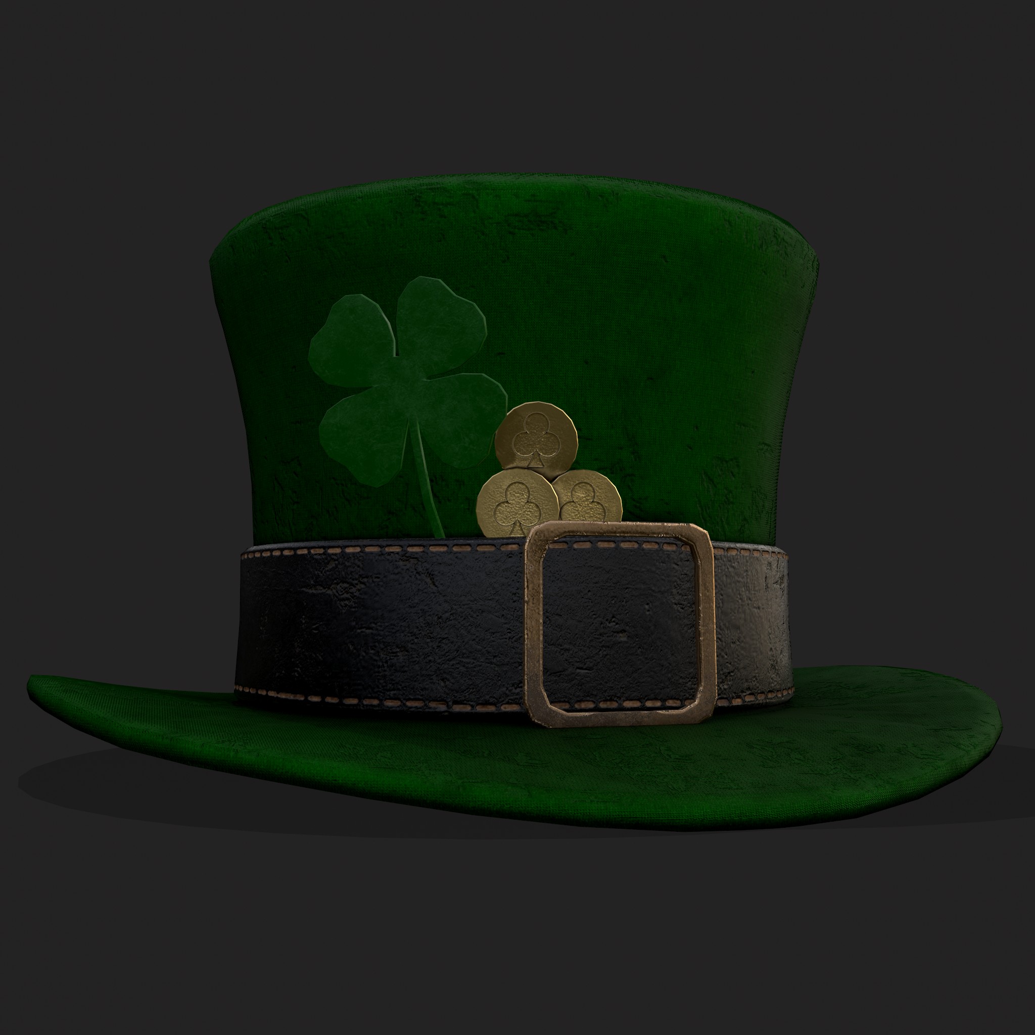 St Patrick Lucky Hat - 3D Model by Get Dead Entertainment