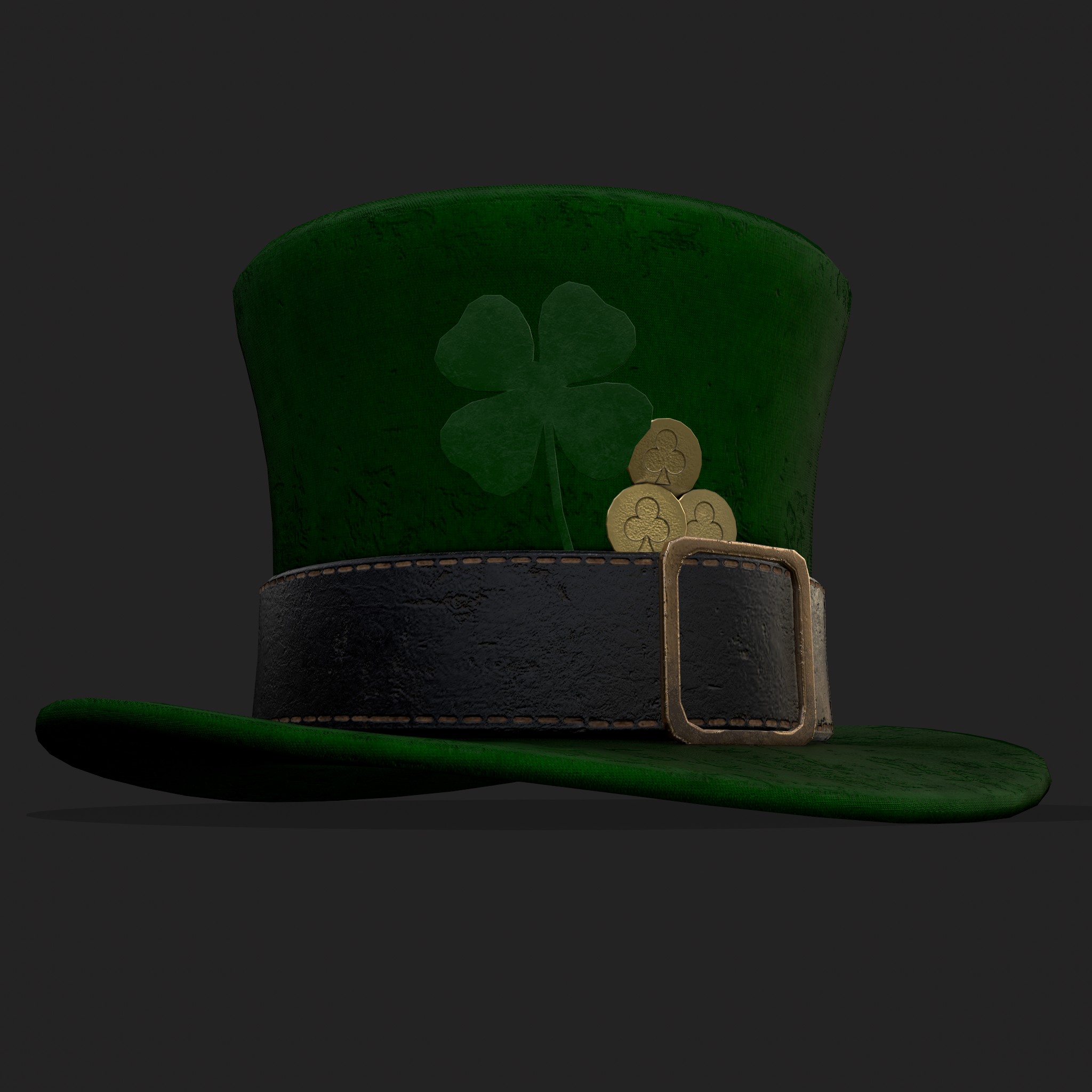 St Patrick Lucky Hat - 3D Model by Get Dead Entertainment