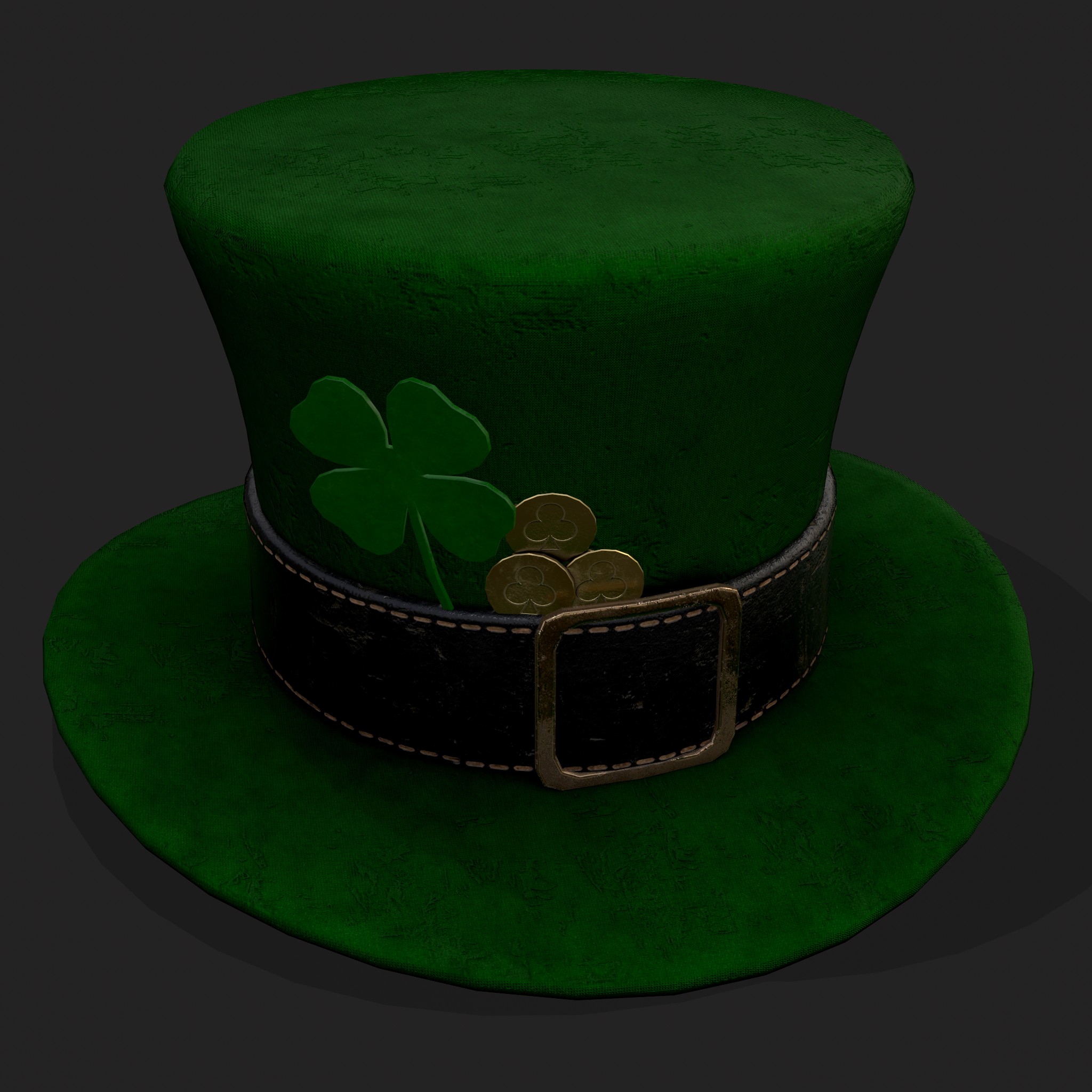 St Patrick Lucky Hat - 3D Model by Get Dead Entertainment