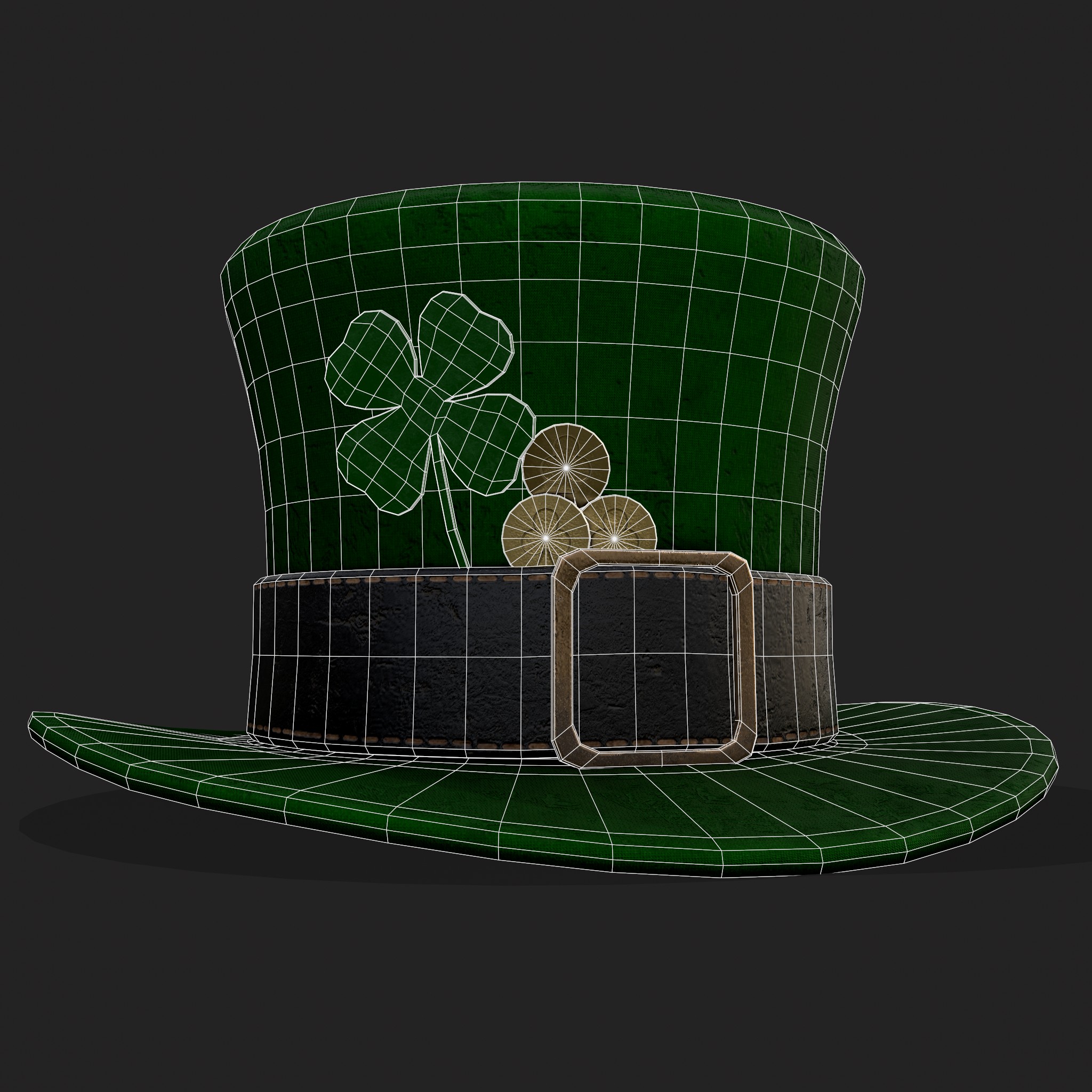 St Patrick Lucky Hat - 3D Model by Get Dead Entertainment