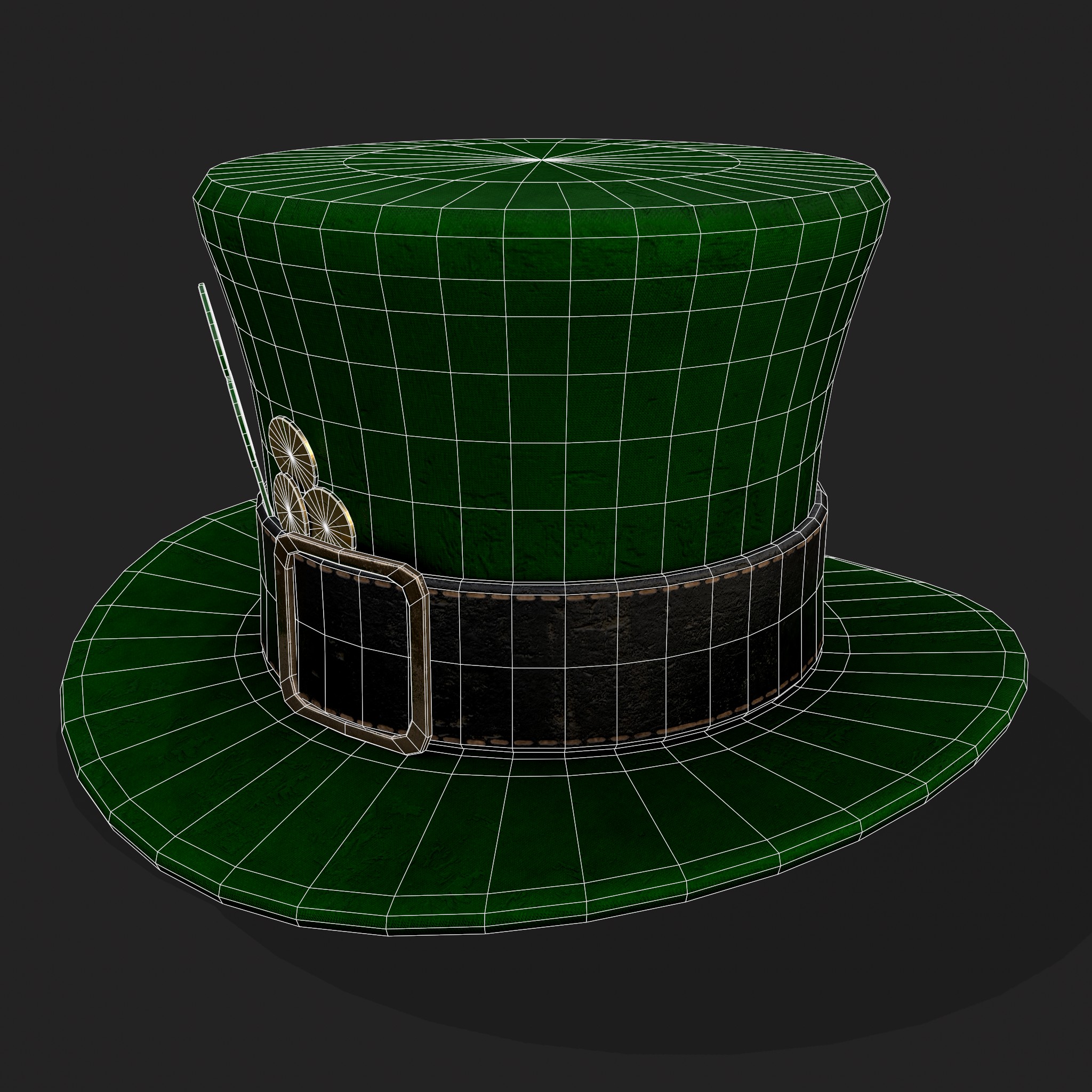St Patrick Lucky Hat - 3D Model by Get Dead Entertainment