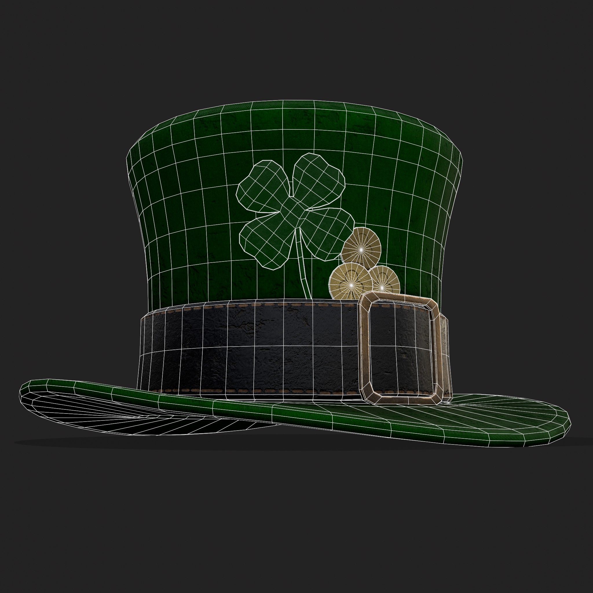 St Patrick Lucky Hat - 3D Model by Get Dead Entertainment