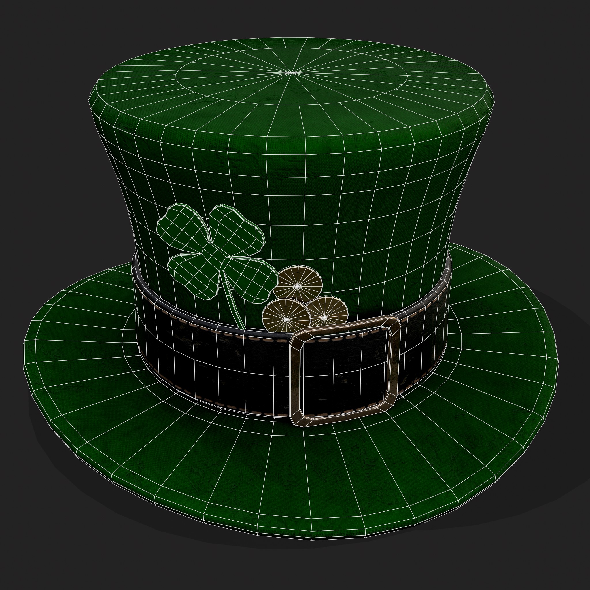 St Patrick Lucky Hat - 3D Model by Get Dead Entertainment