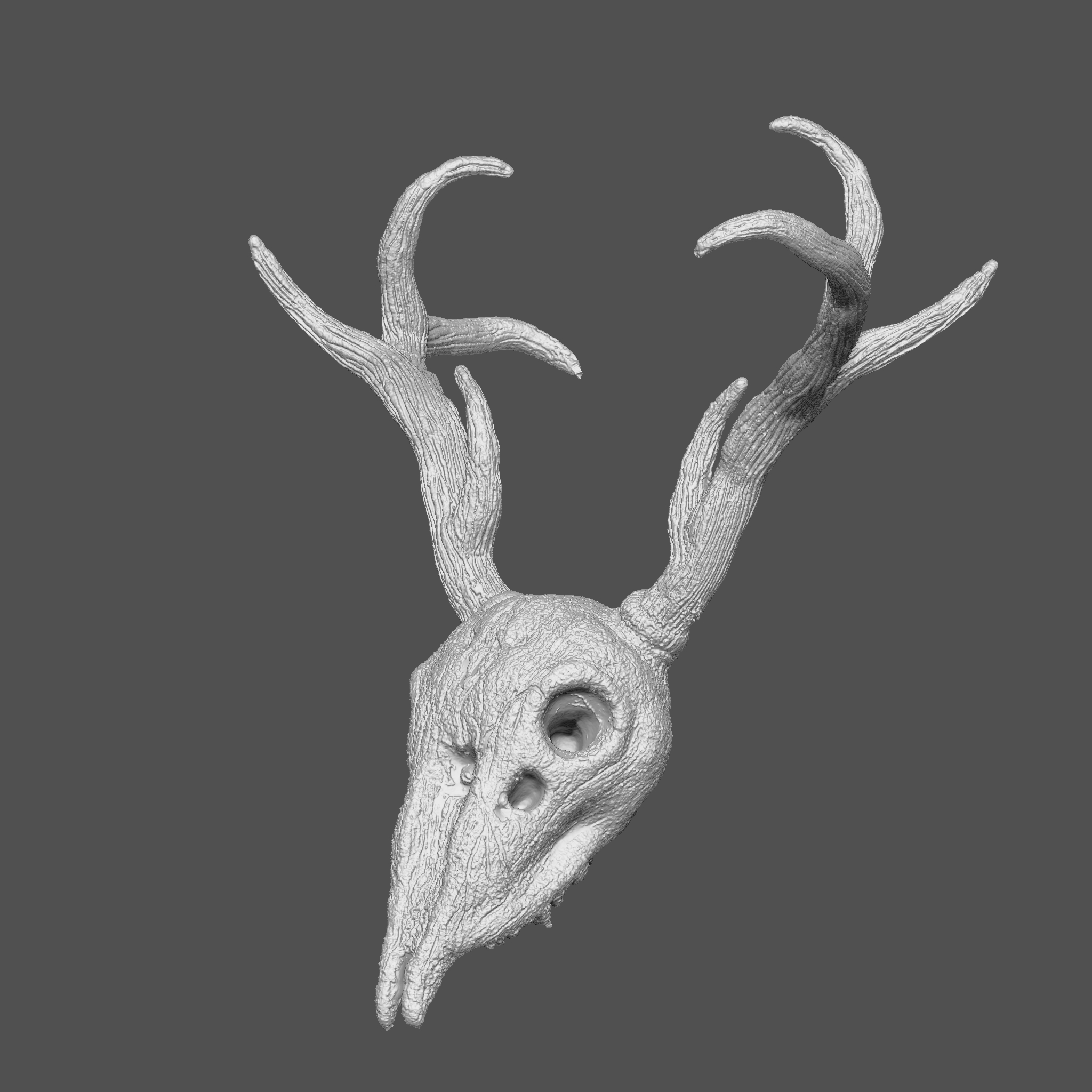 Stag Skull Model by Get Dead Entertainment