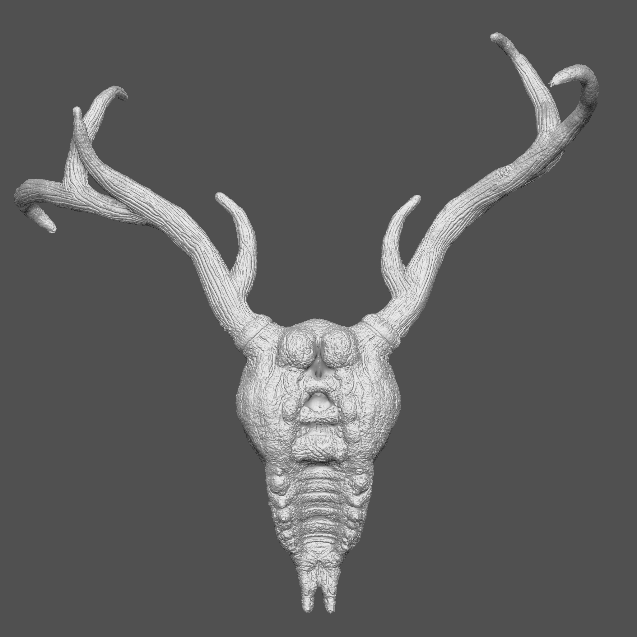 Stag Skull Model by Get Dead Entertainment