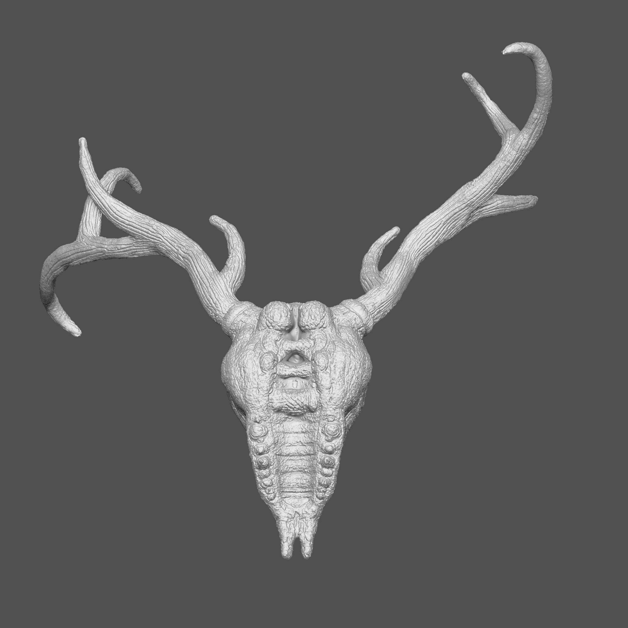Stag Skull Model by Get Dead Entertainment
