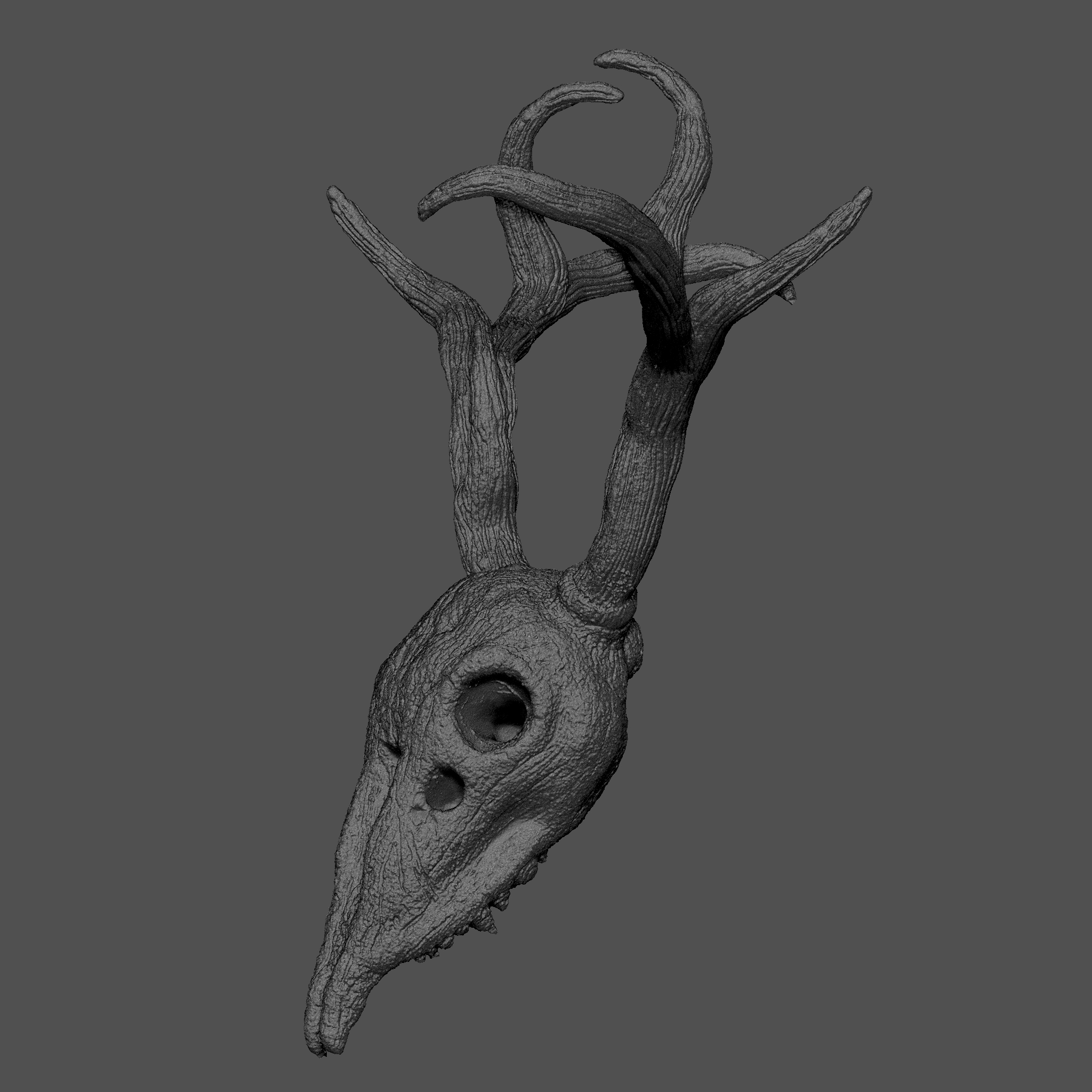 Stag Skull Model by Get Dead Entertainment