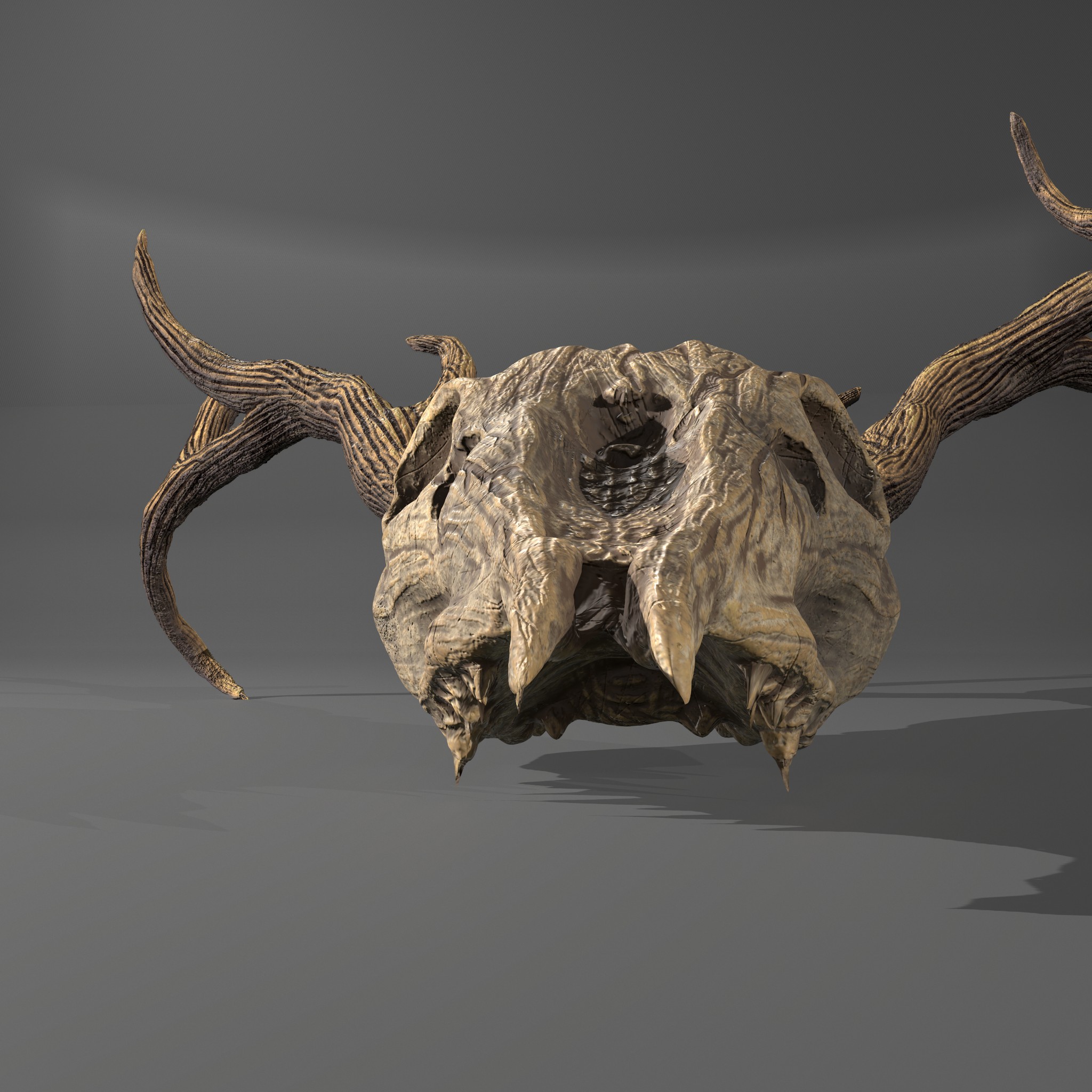 Stag Skull - 3D Model by Get Dead Entertainment