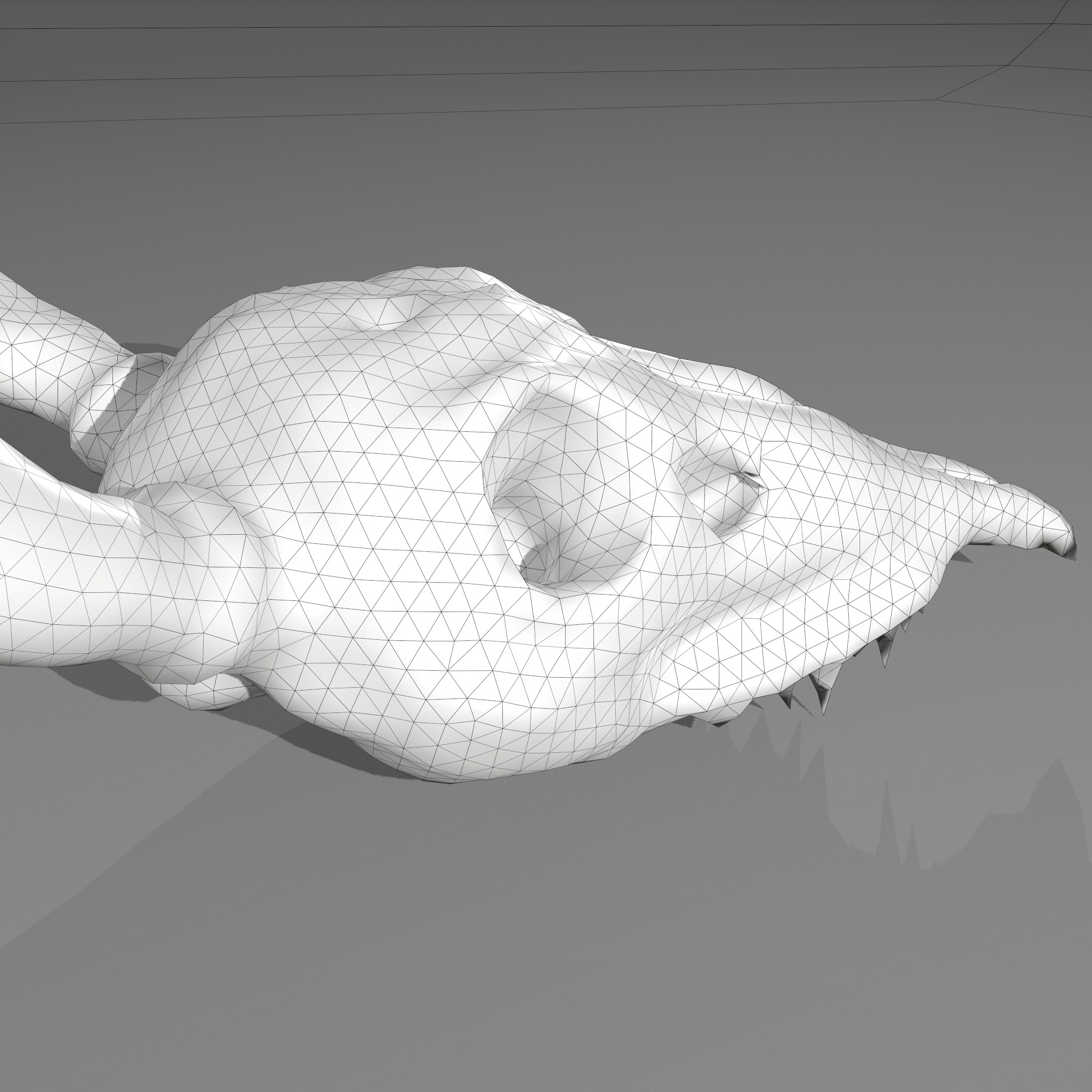 Stag Skull - 3D Model by Get Dead Entertainment