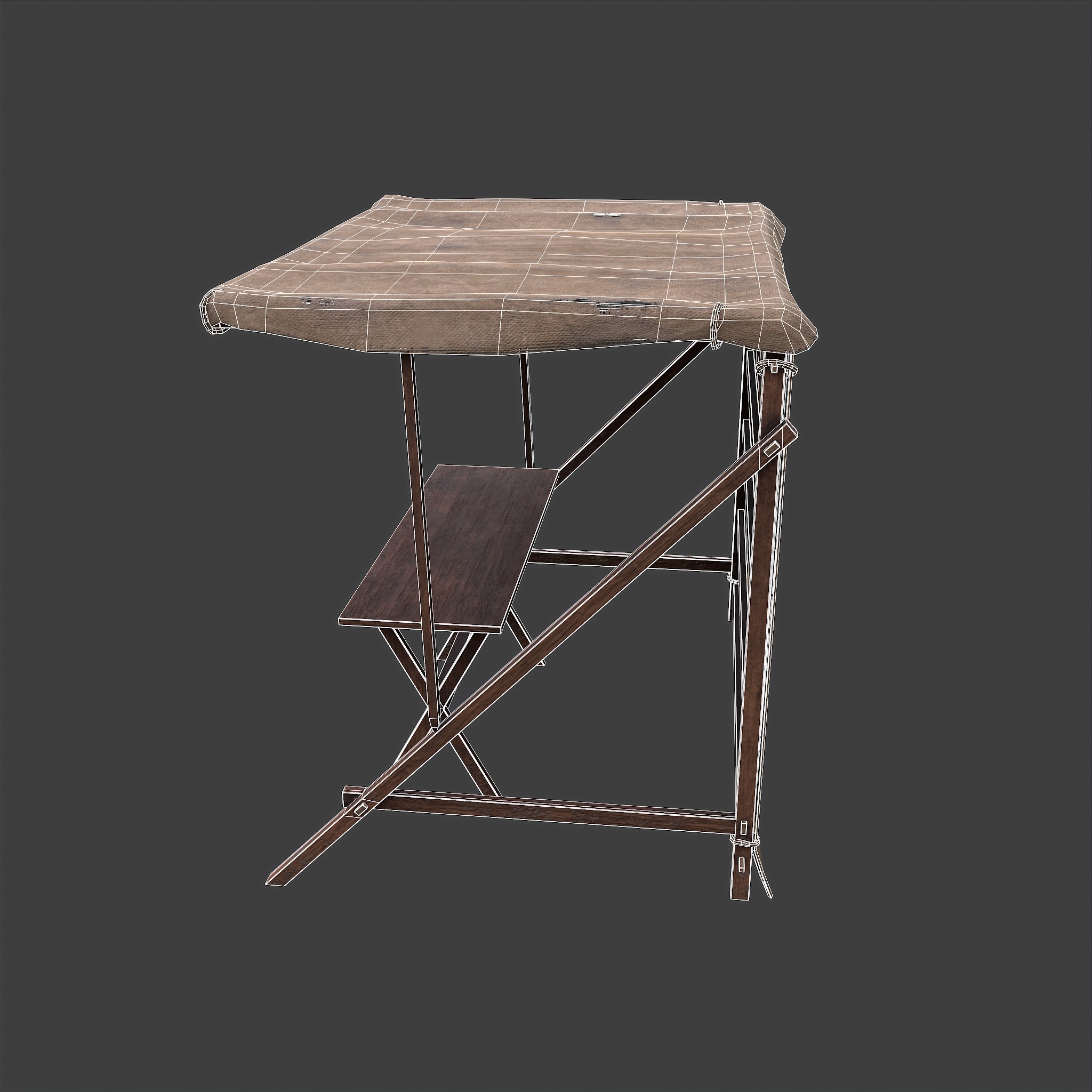 Stand with Roof - 3D Model by Get Dead Entertainment