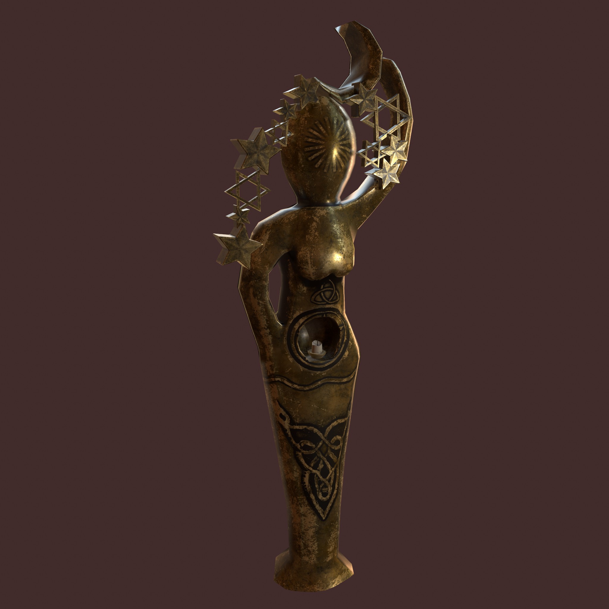 Statues Pack - 3D Model by Get Dead Entertainment