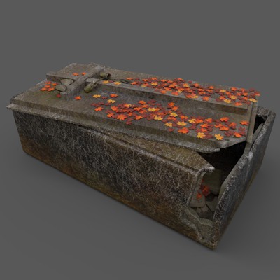Stone Coffin - Free 3D Model by Get Dead Entertainment