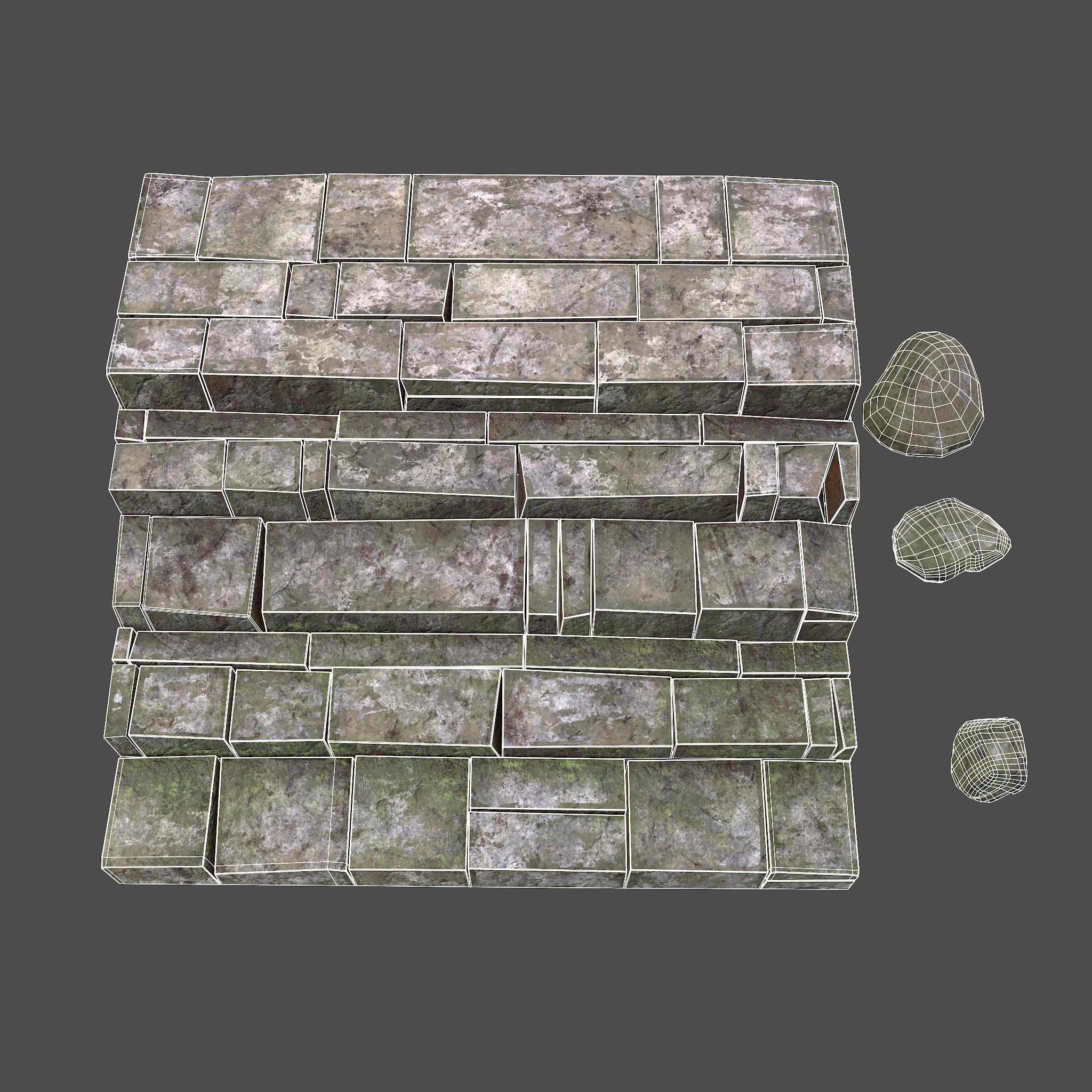 Stone Staircase - Free 3D Model by Get Dead Entertainment