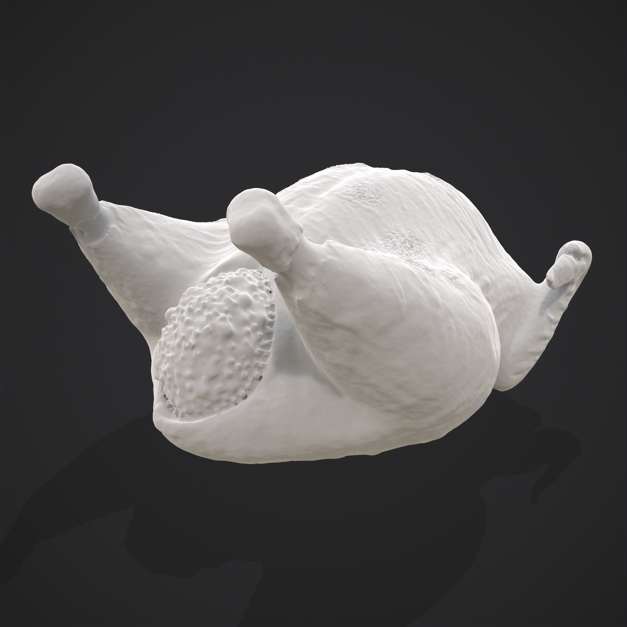 Stuffed Chicken - 3D Print Model by Get Dead Entertainment