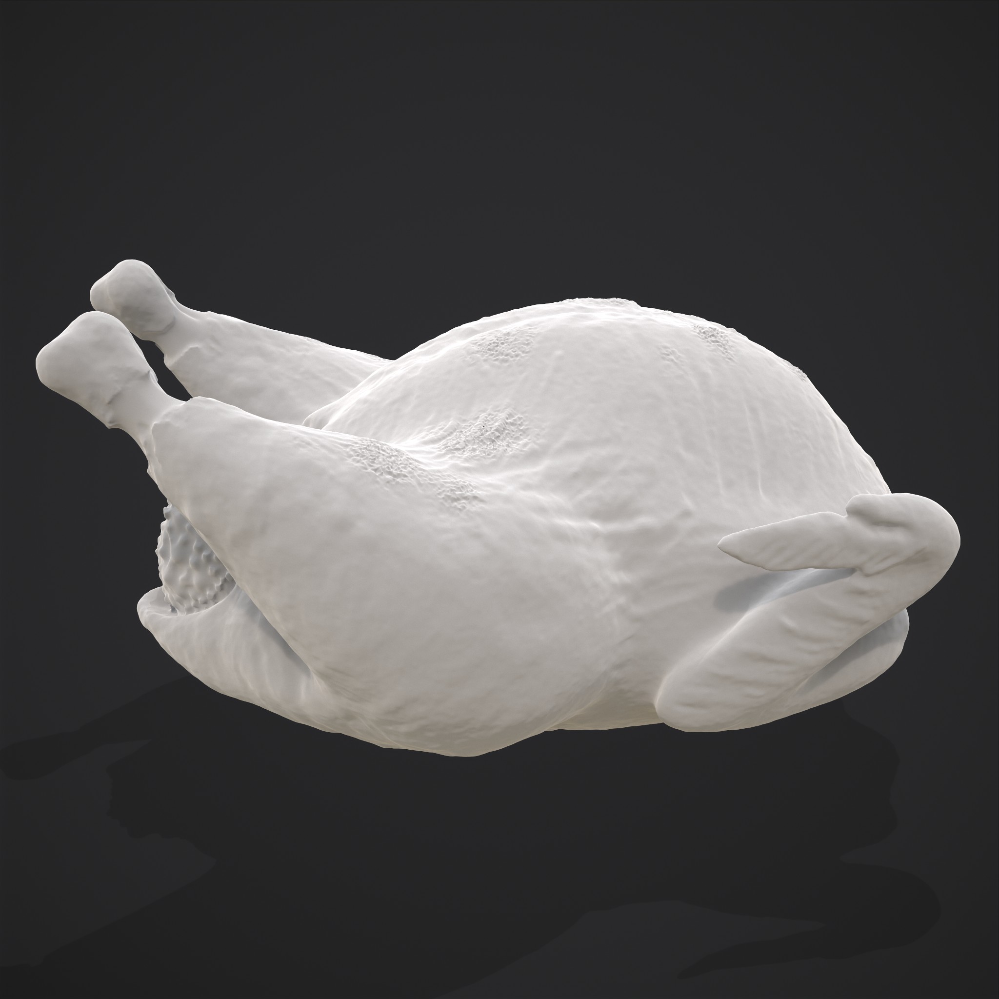Stuffed Chicken - 3D Print Model by Get Dead Entertainment