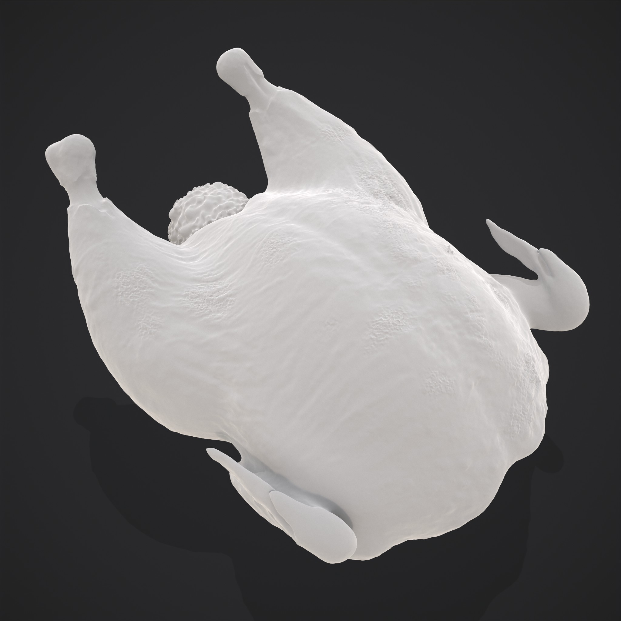 Stuffed Chicken - 3D Print Model by Get Dead Entertainment