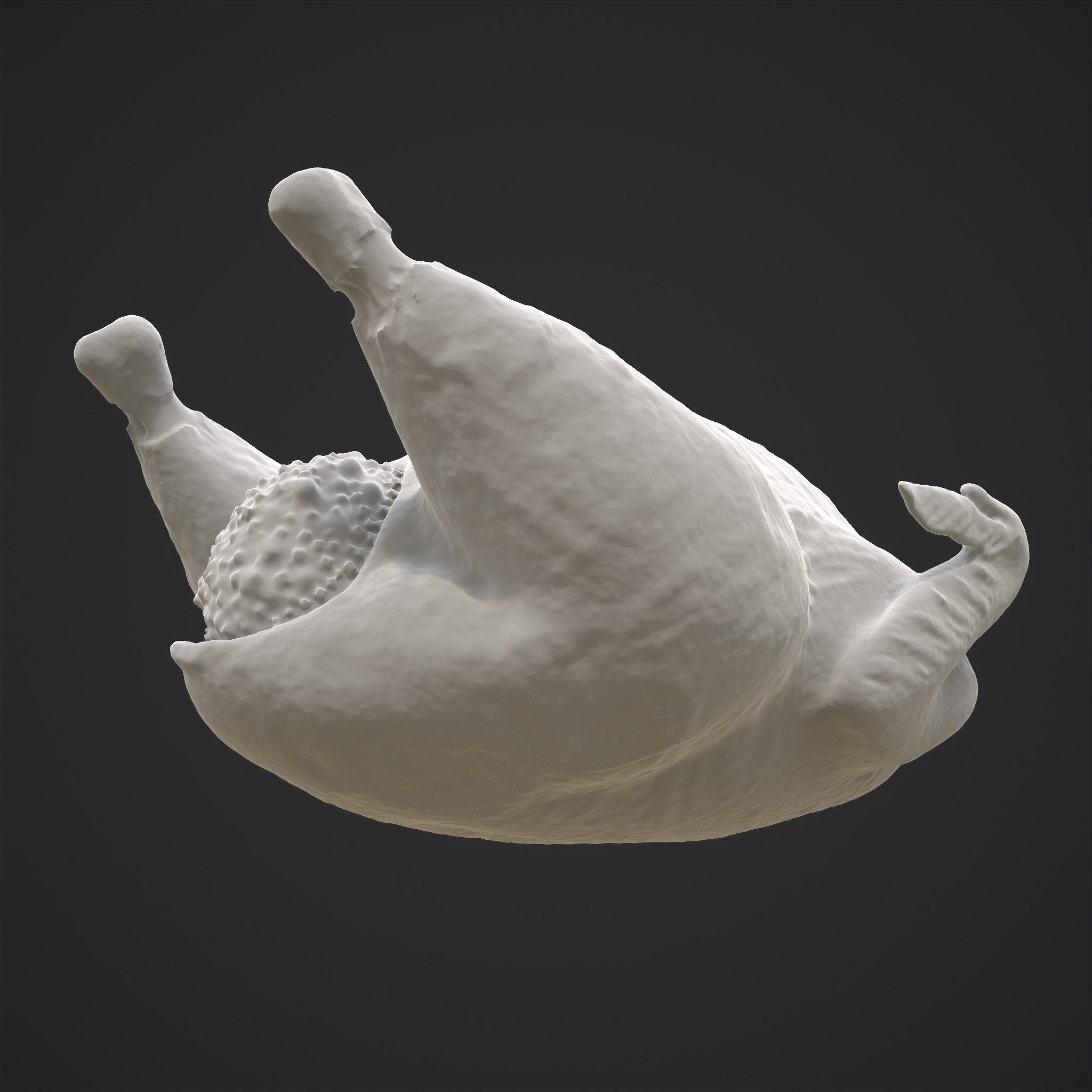 Stuffed Chicken - 3D Print Model by Get Dead Entertainment