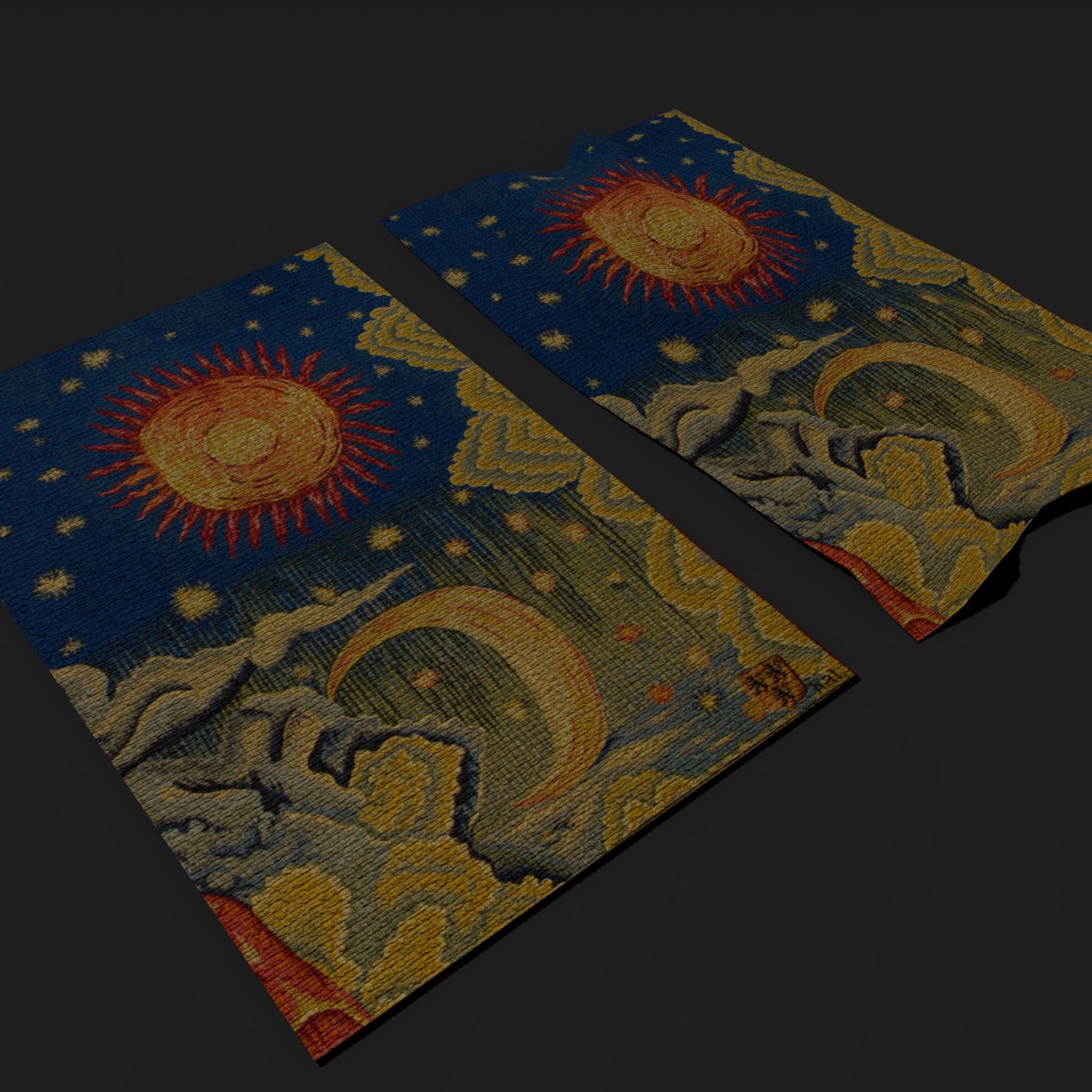 Summer Apocalypse Tapestry - 3D Model by Get Dead Entertainment