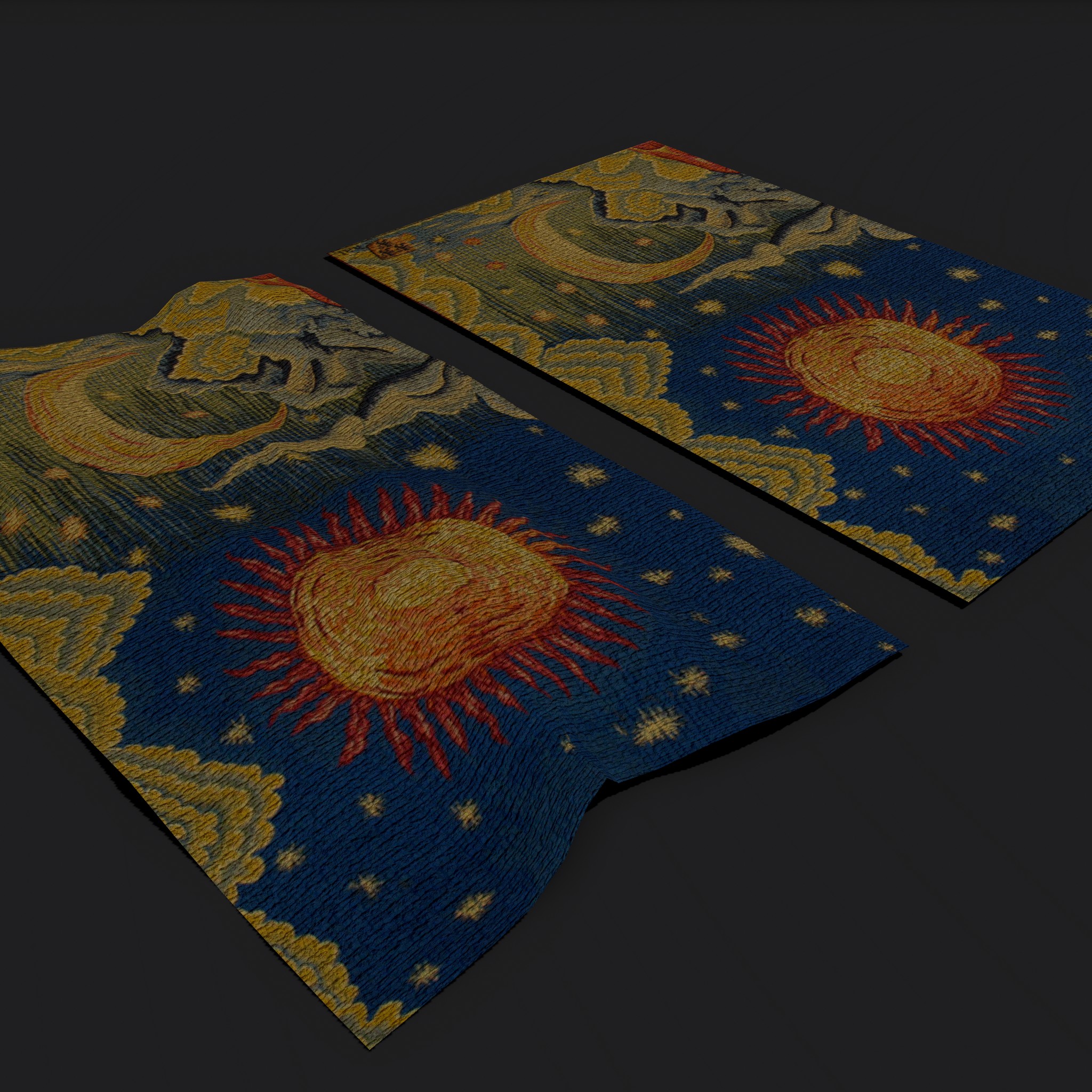 Summer Apocalypse Tapestry - 3D Model by Get Dead Entertainment