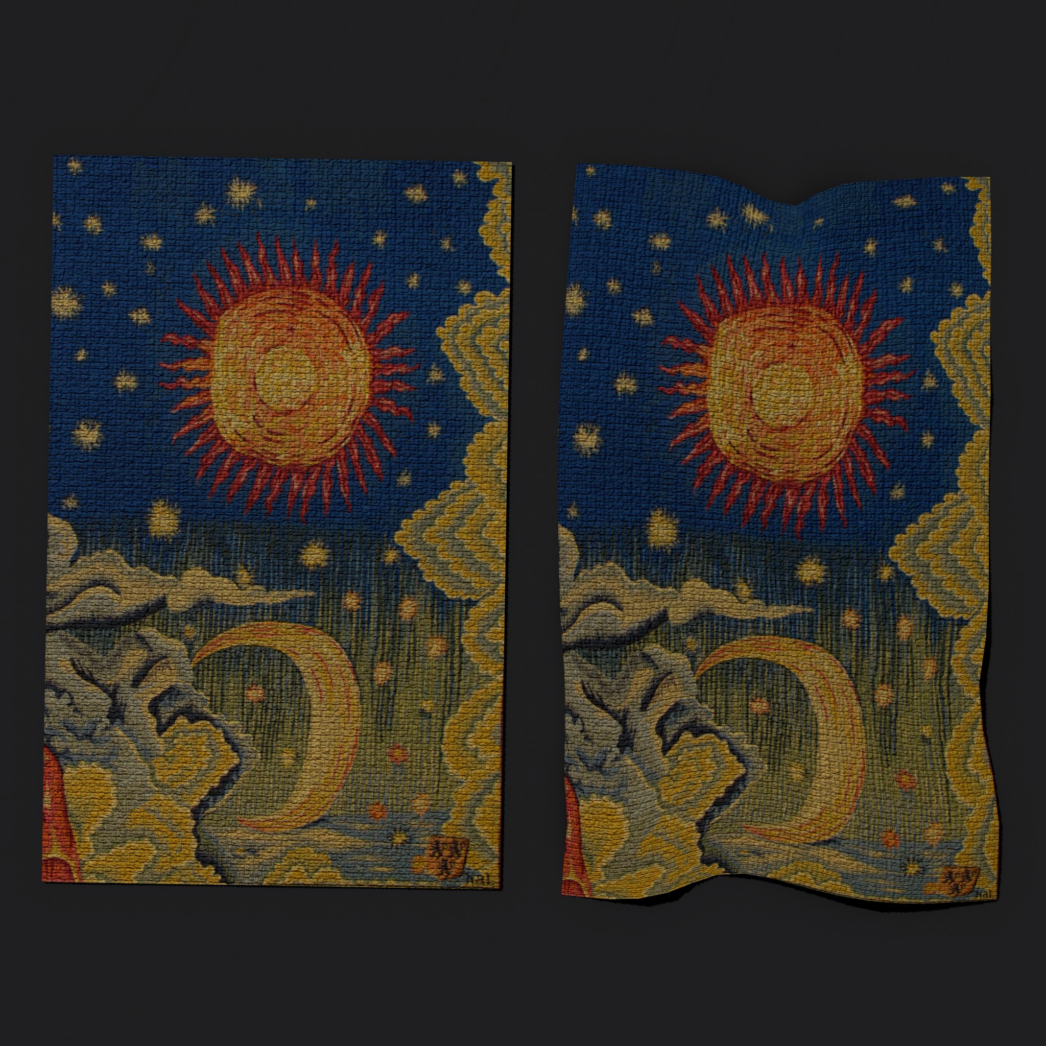 Summer Apocalypse Tapestry - 3D Model by Get Dead Entertainment