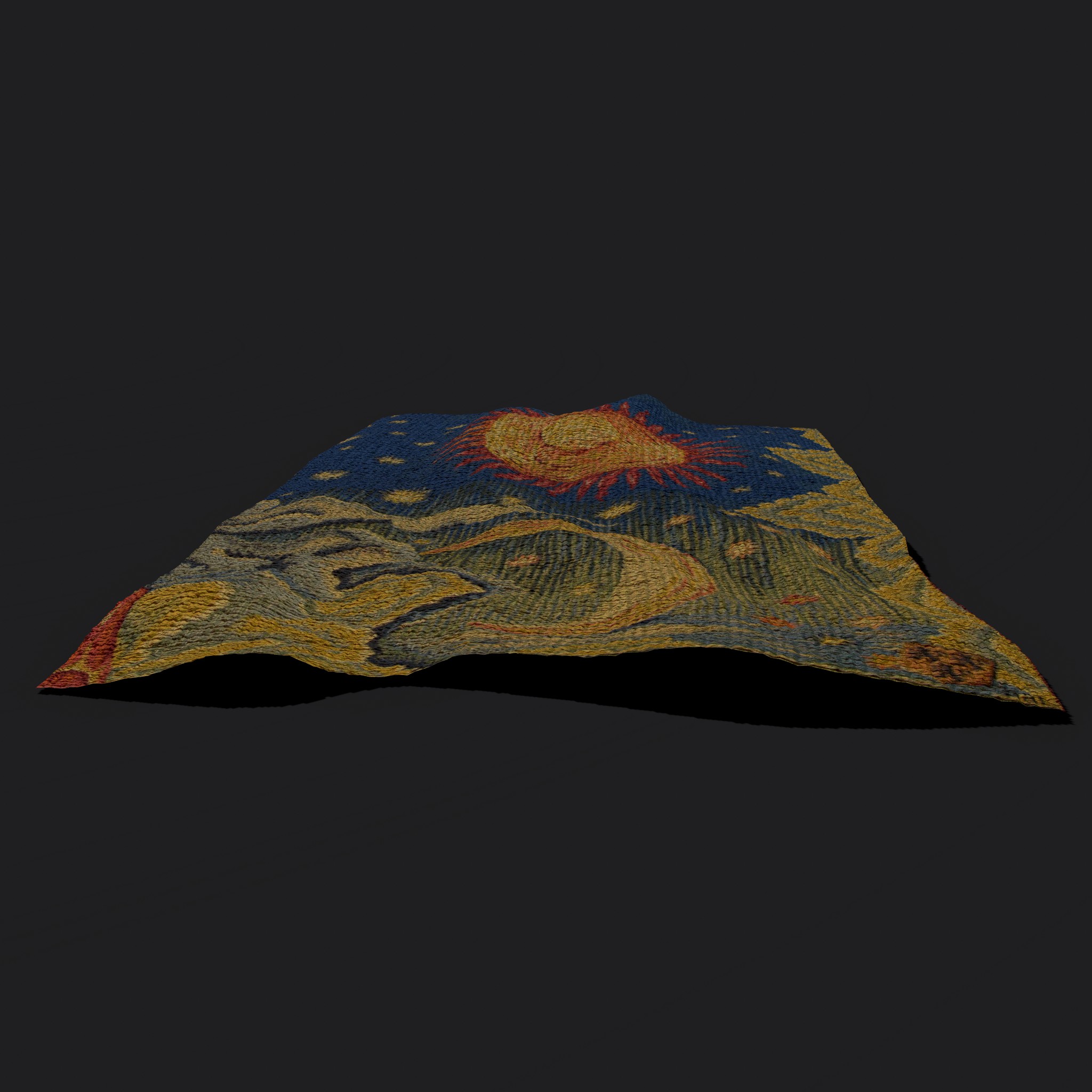 Summer Apocalypse Tapestry - 3D Model by Get Dead Entertainment