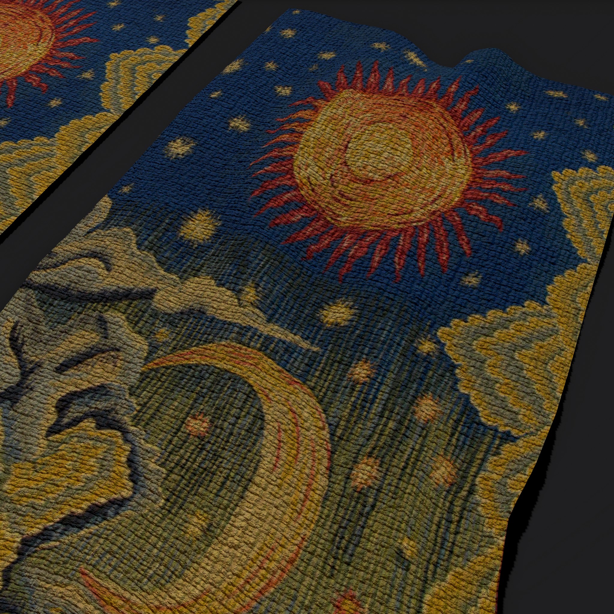 Summer Apocalypse Tapestry - 3D Model by Get Dead Entertainment