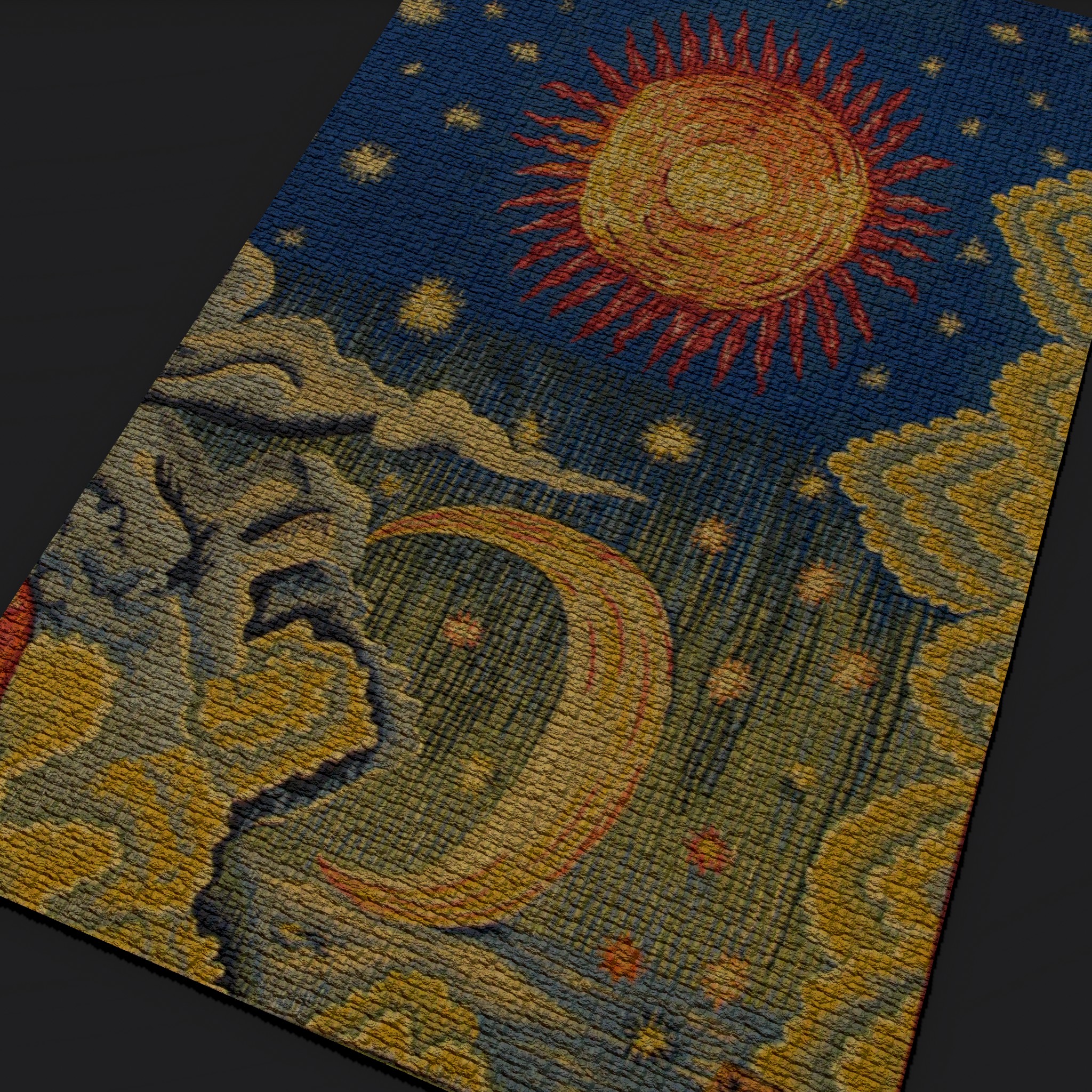 Summer Apocalypse Tapestry - 3D Model by Get Dead Entertainment