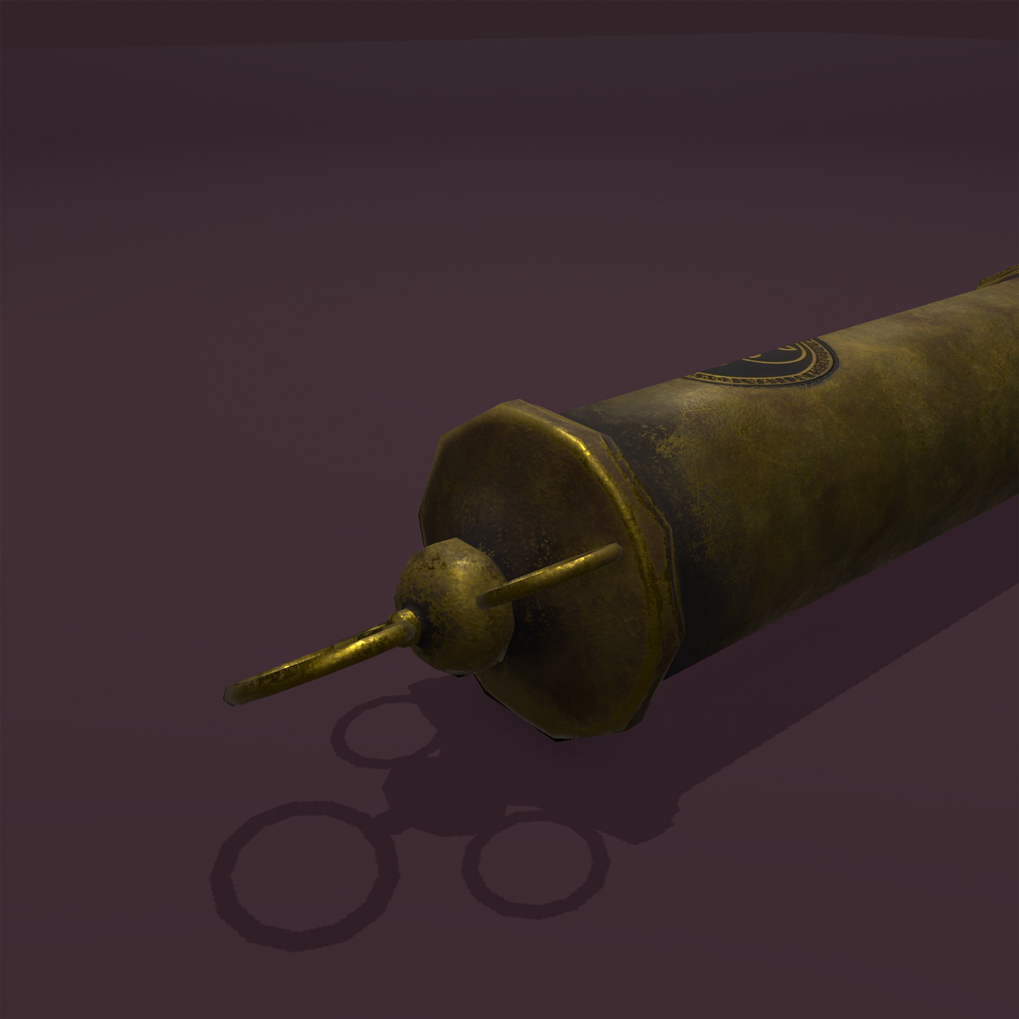 Vintage Medieval Medical Syringe - Free 3D Model by Get Dead Entertainment
