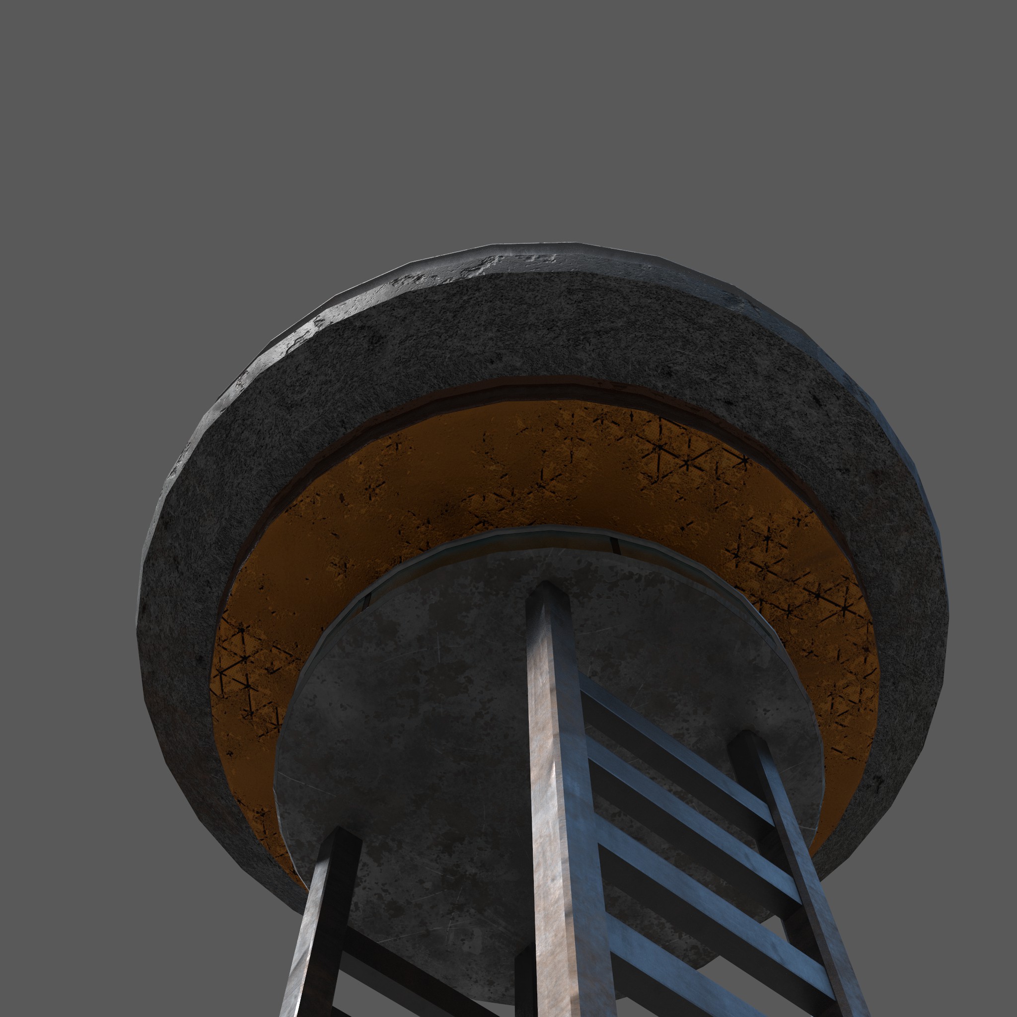 Tall Sci-fi Building 3D Model by Get Dead Entertainment