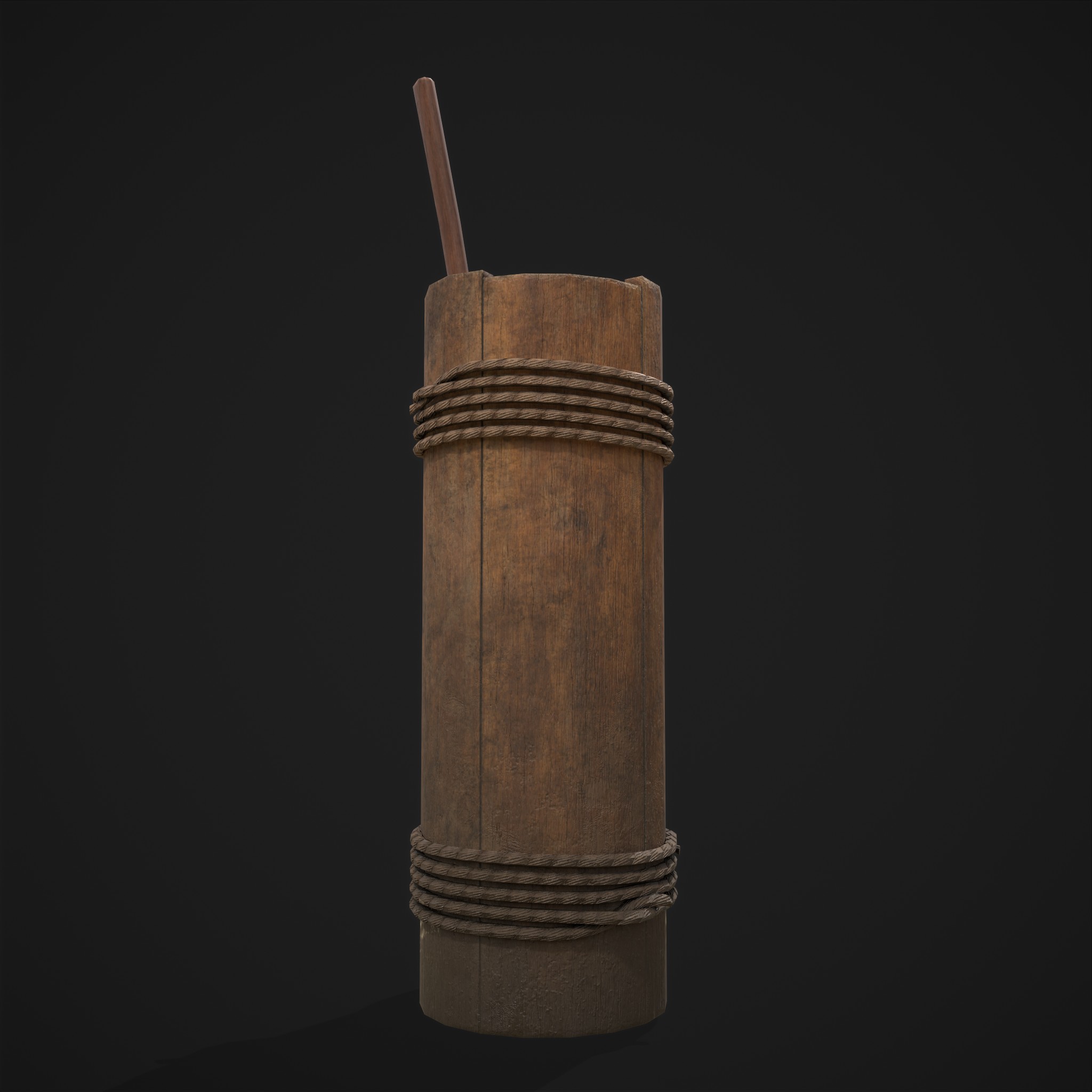 Tall Wall Water Container - 3D Model by Get Dead Entertainment