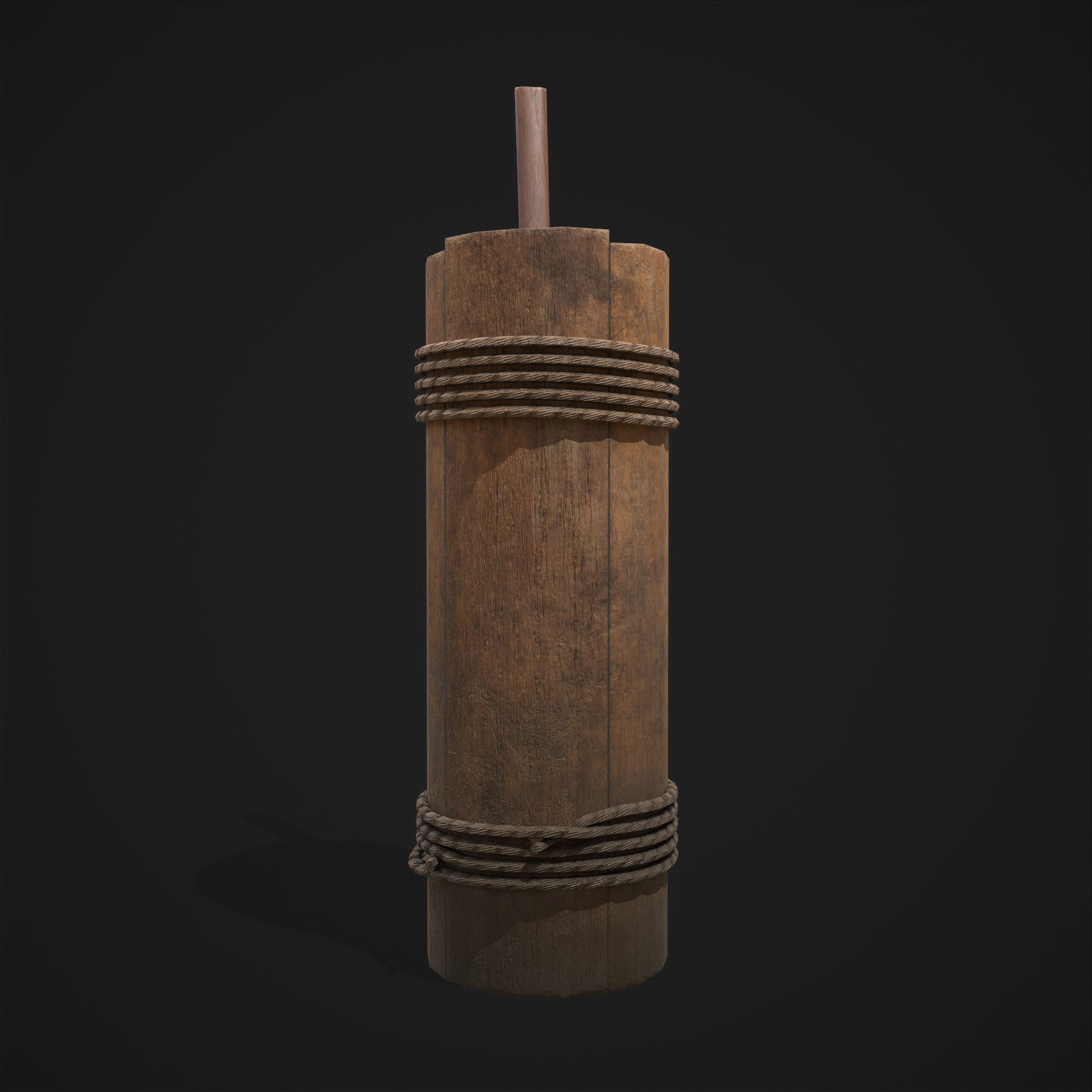 Tall Wall Water Container - 3D Model by Get Dead Entertainment
