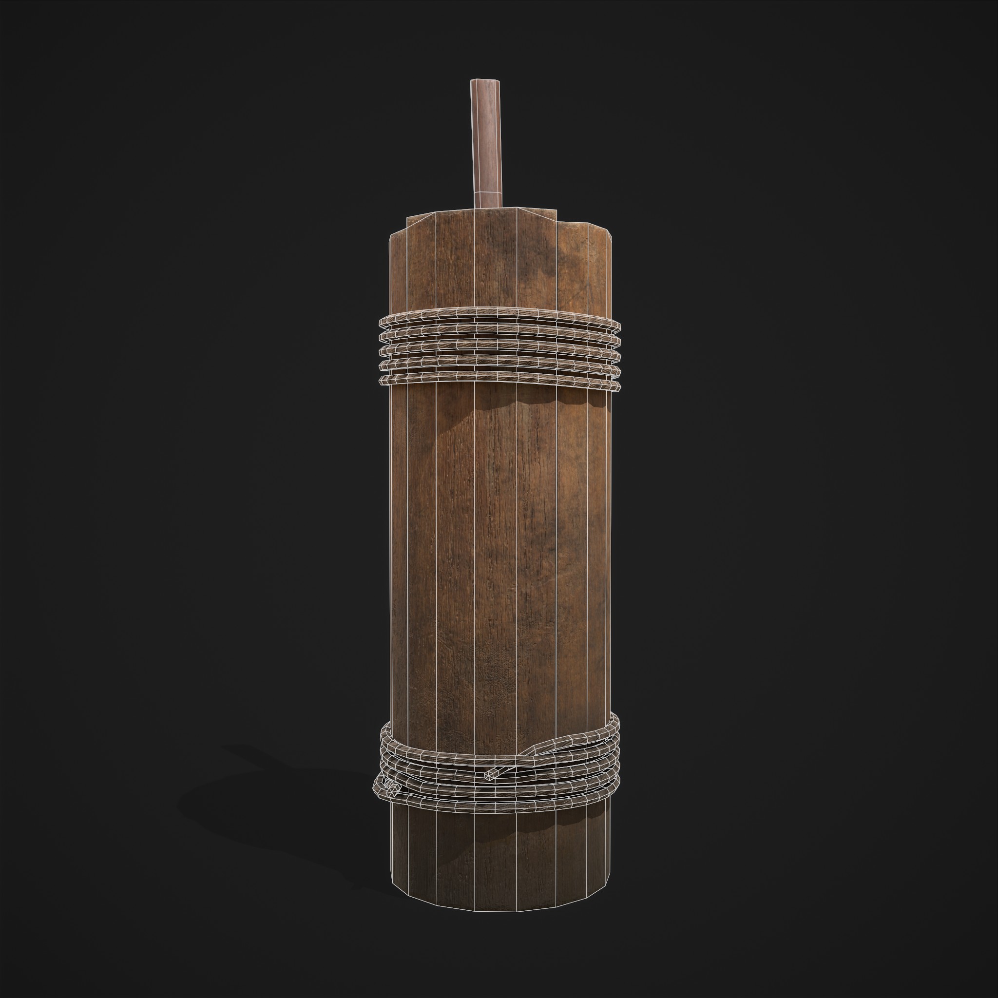 Tall Wall Water Container - 3D Model by Get Dead Entertainment