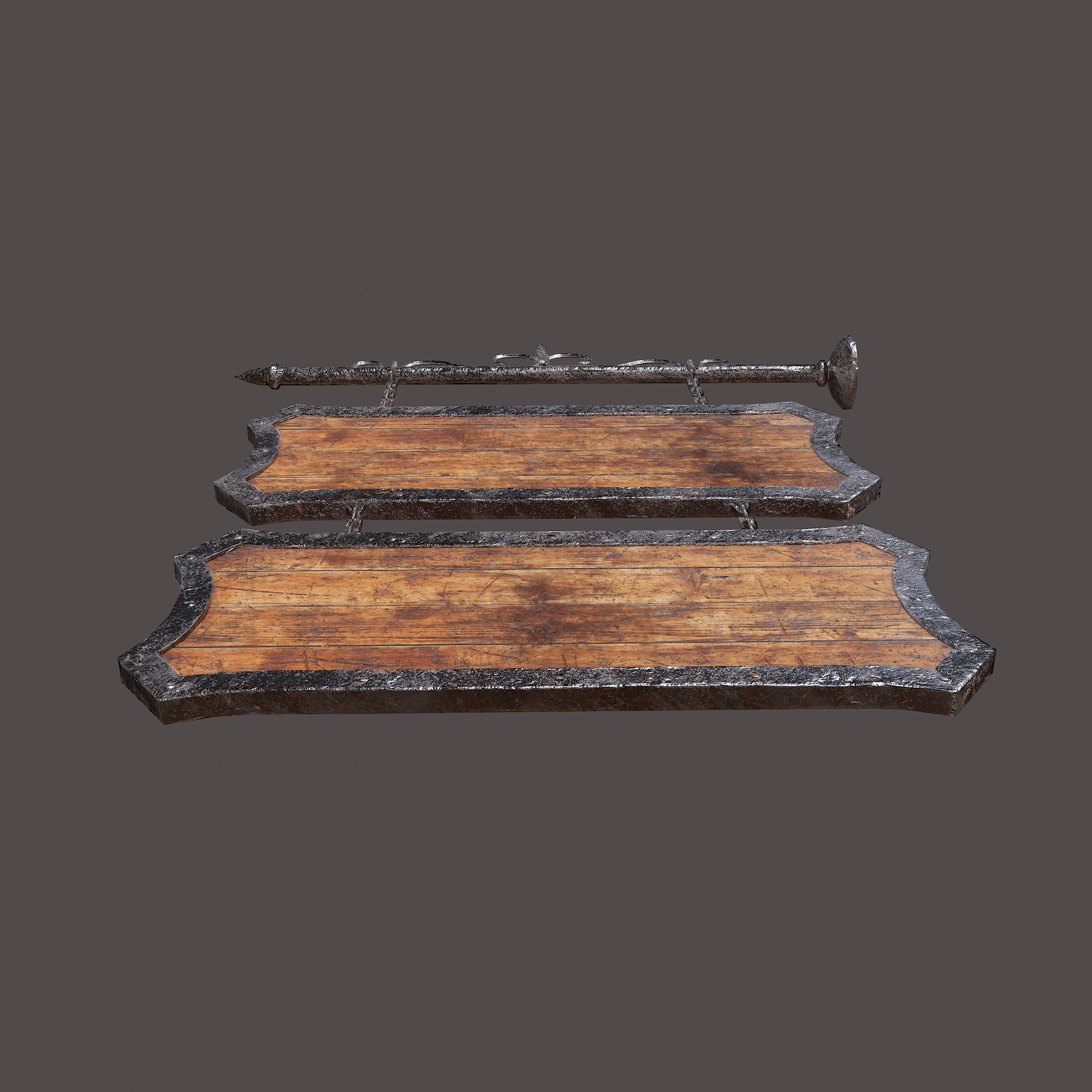 Tavern Sign Board - 3D Model by Get Dead Entertainment