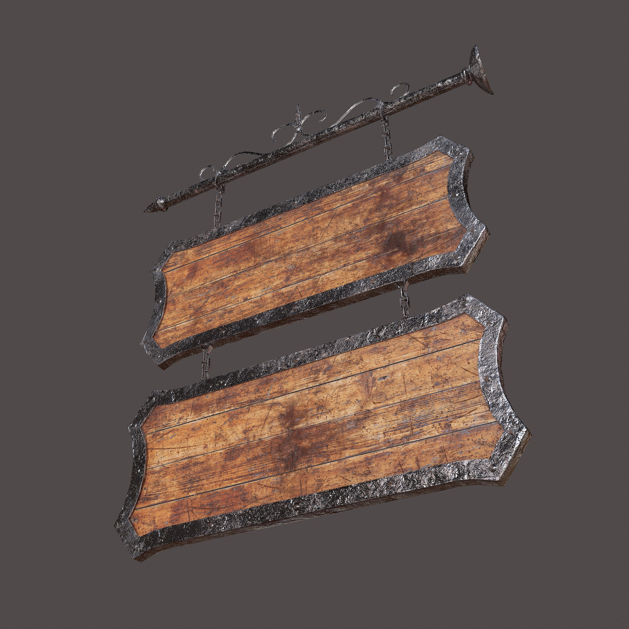 Tavern Sign Board - 3D Model by Get Dead Entertainment