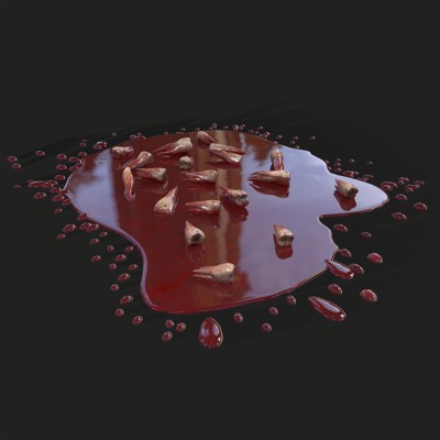 Teeth Bloody Pile - 3D Model by Get Dead Entertainment