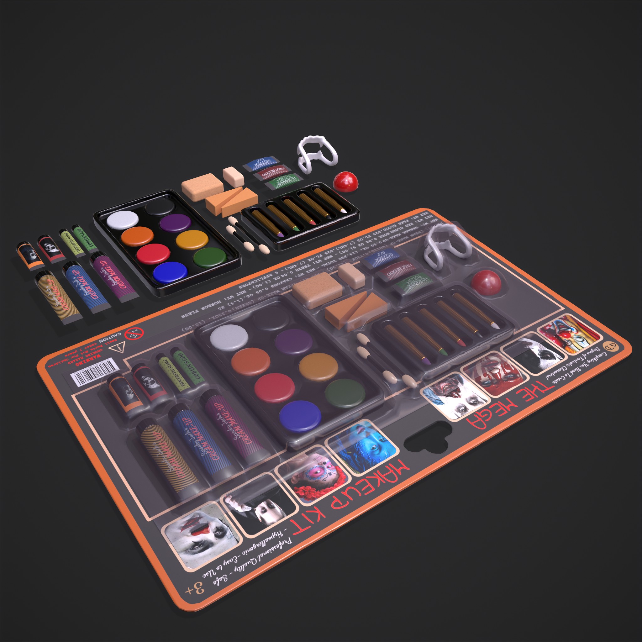 The Mega Makeup Kit - 3D Model by Get Dead Entertainment