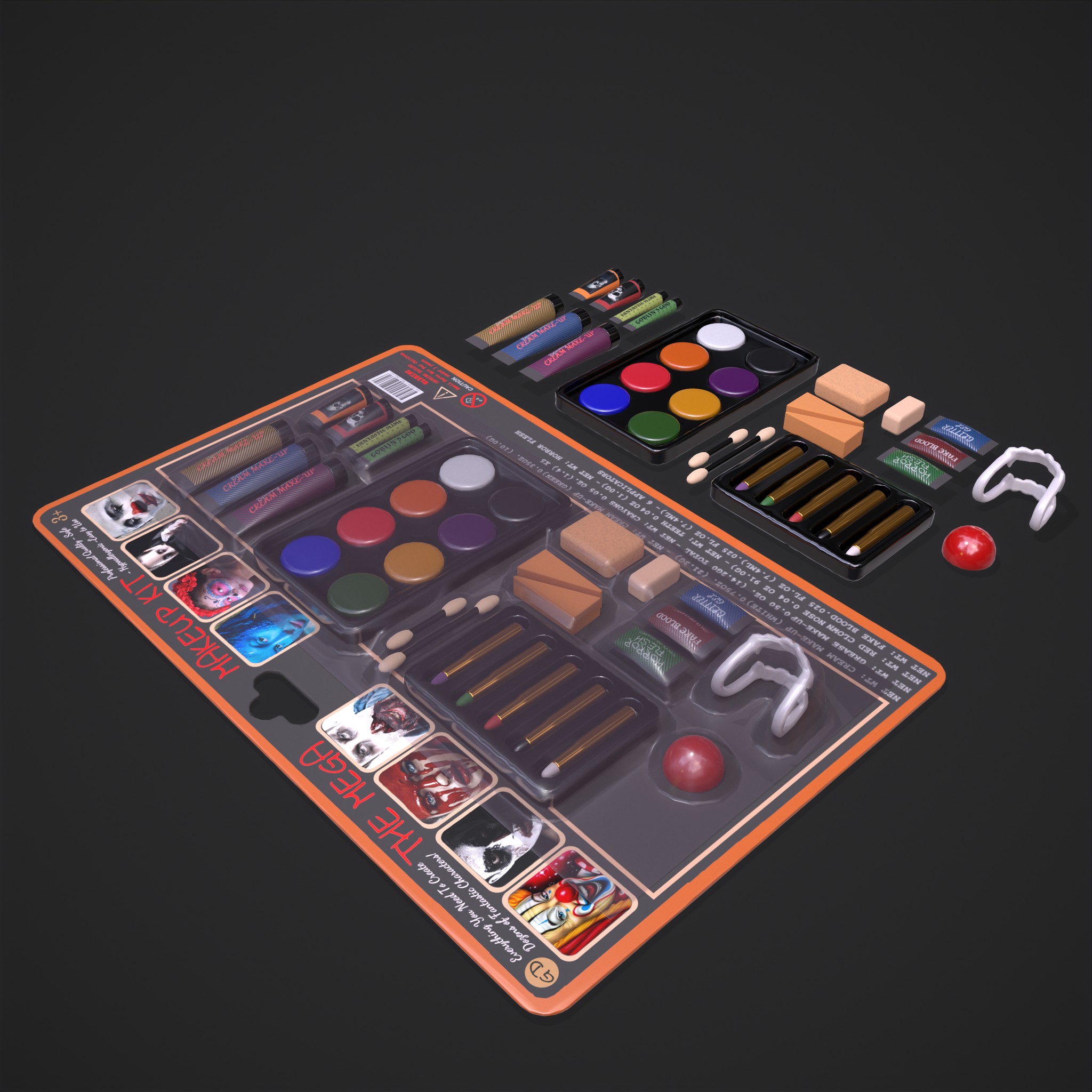 The Mega Makeup Kit - 3D Model by Get Dead Entertainment