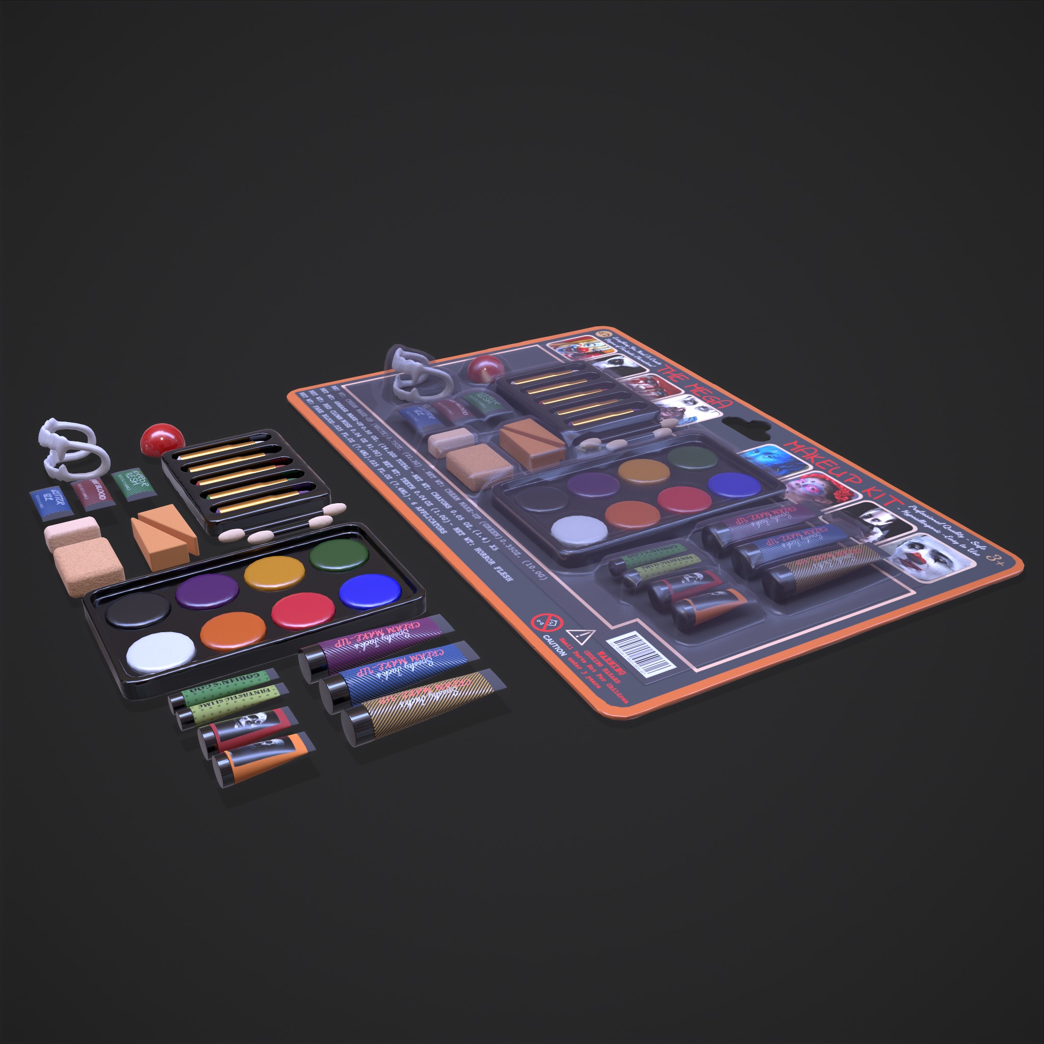 The Mega Makeup Kit - 3D Model by Get Dead Entertainment