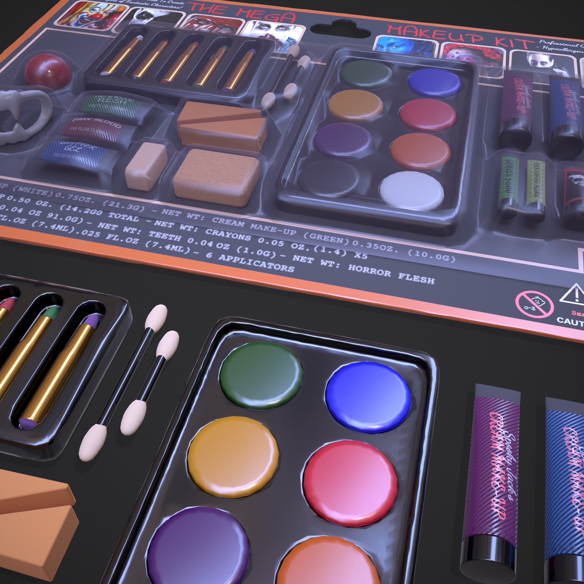 The Mega Makeup Kit - 3D Model by Get Dead Entertainment