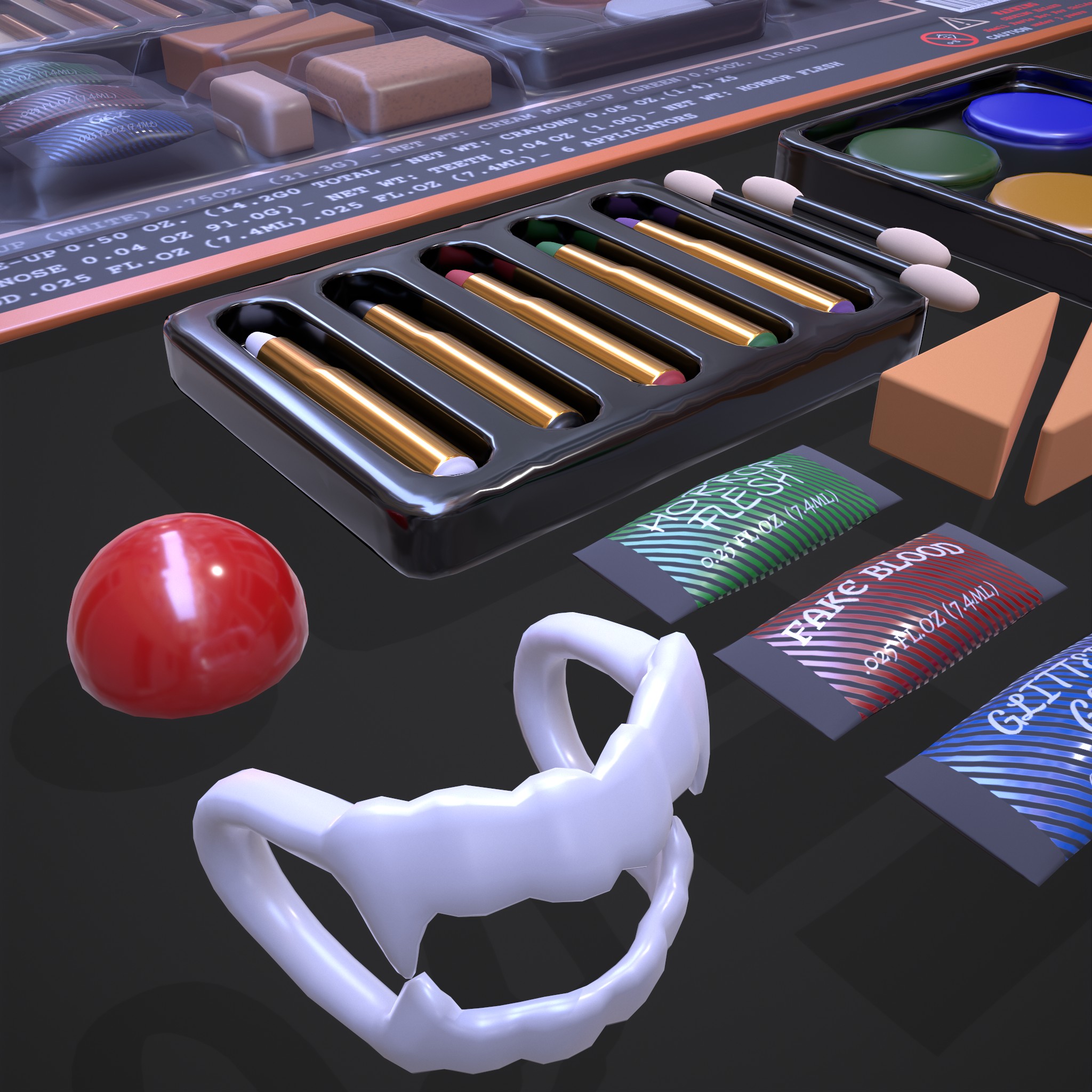 The Mega Makeup Kit - 3D Model by Get Dead Entertainment