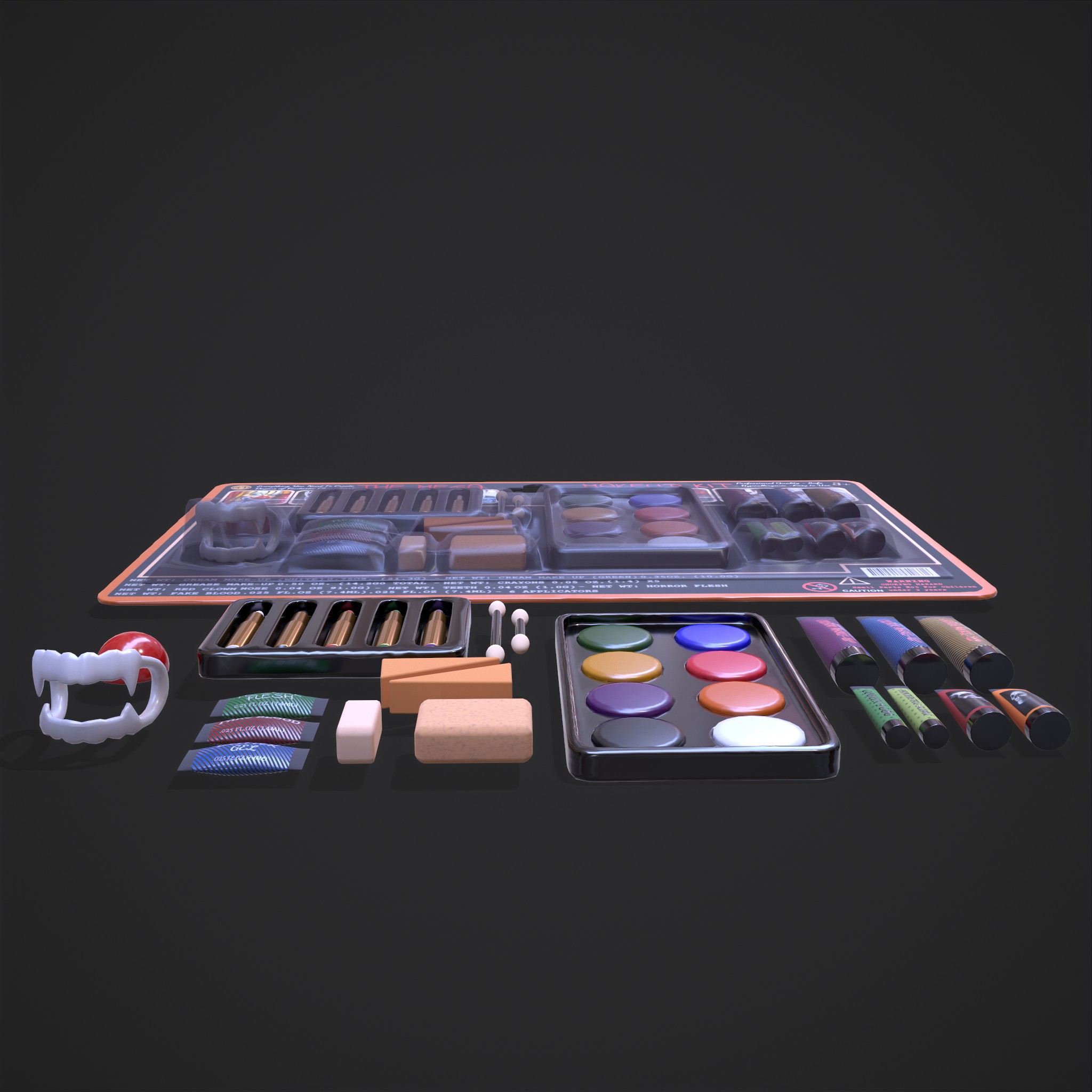 The Mega Makeup Kit - 3D Model by Get Dead Entertainment
