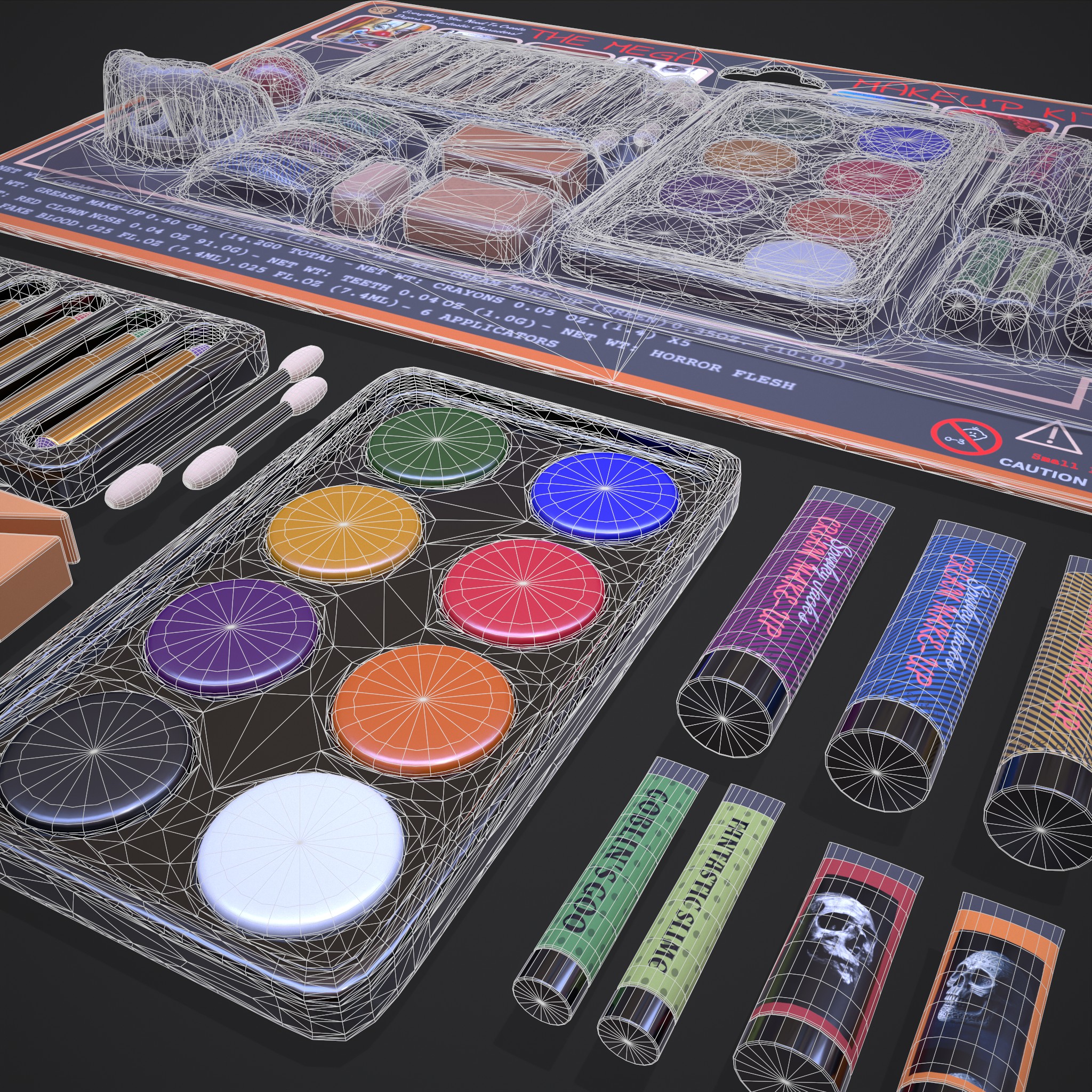 The Mega Makeup Kit - 3D Model by Get Dead Entertainment