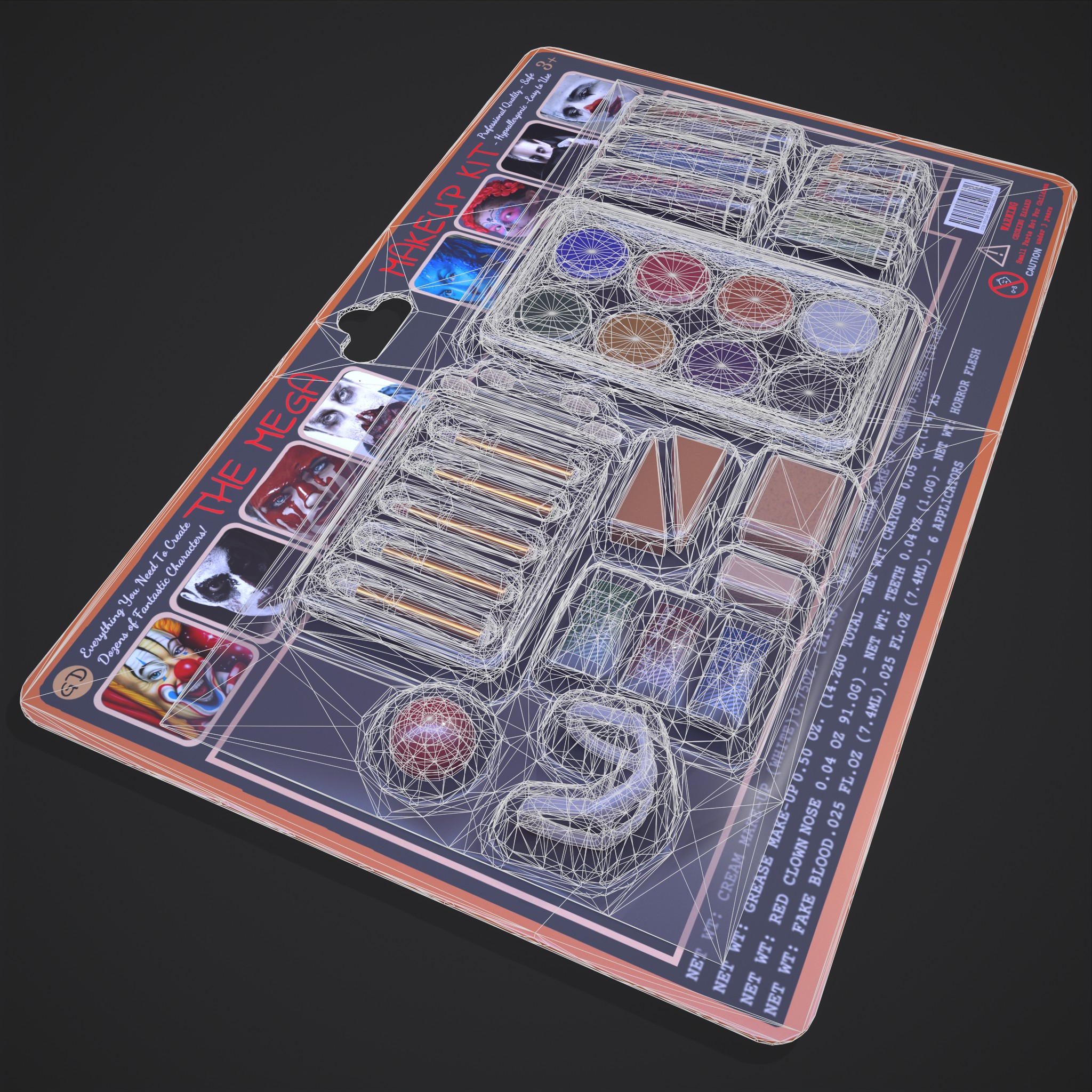 The Mega Makeup Kit - 3D Model by Get Dead Entertainment