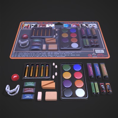 The Mega Makeup Kit - 3D Model by Get Dead Entertainment