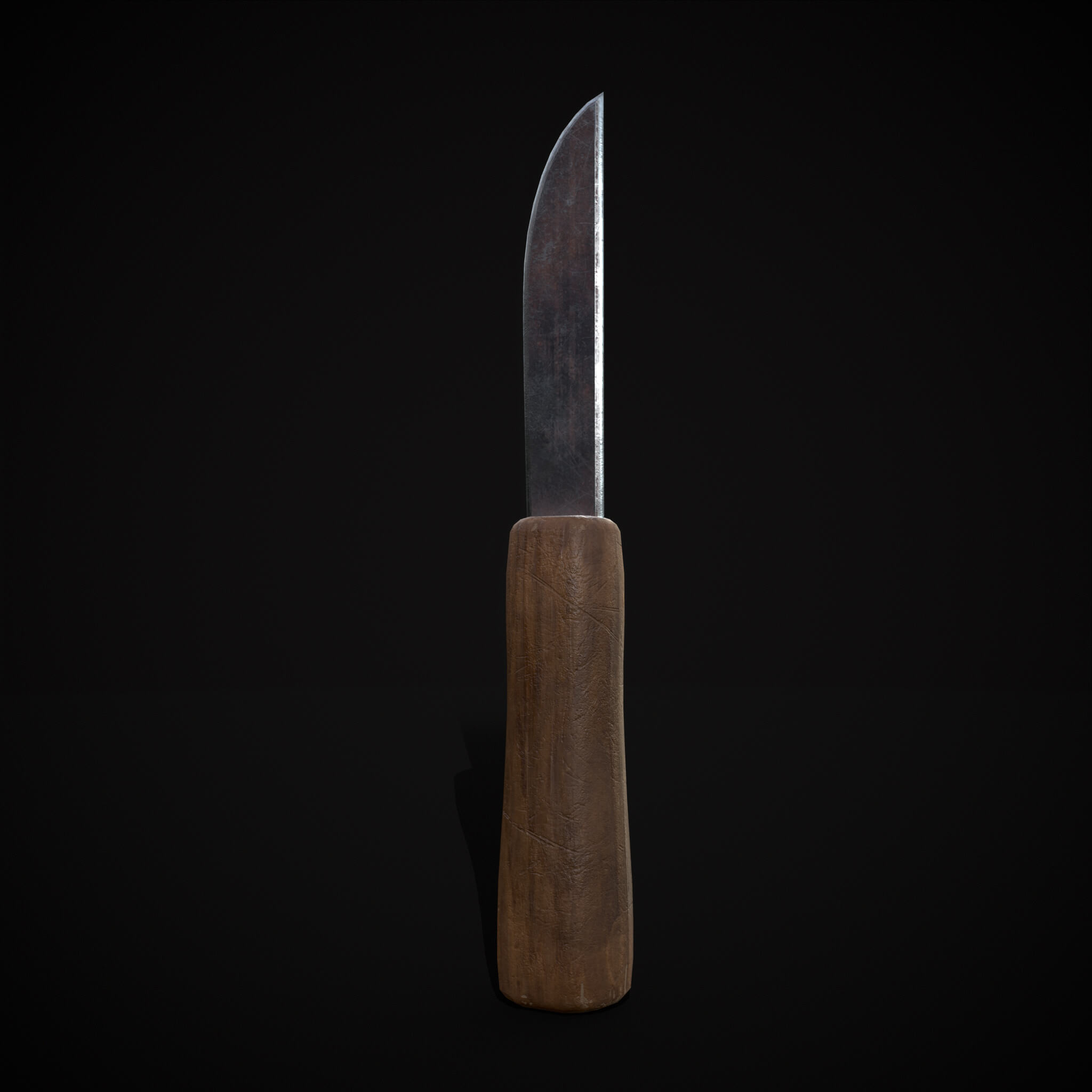 Three Worn Parring Knives - 3D Model by Get Dead Entertainment