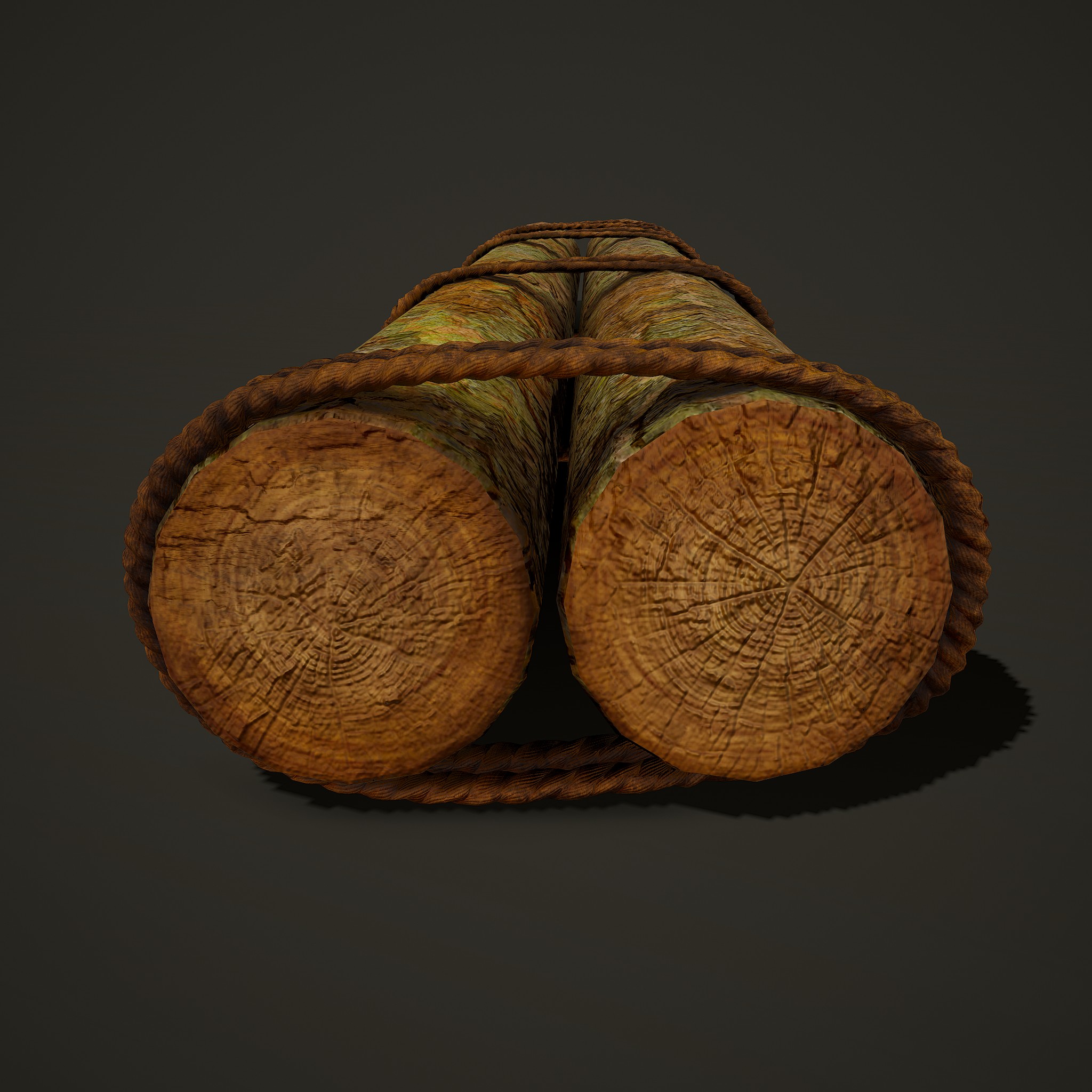 Tied Logs With Rope - 3D Model by Get Dead Entertainment