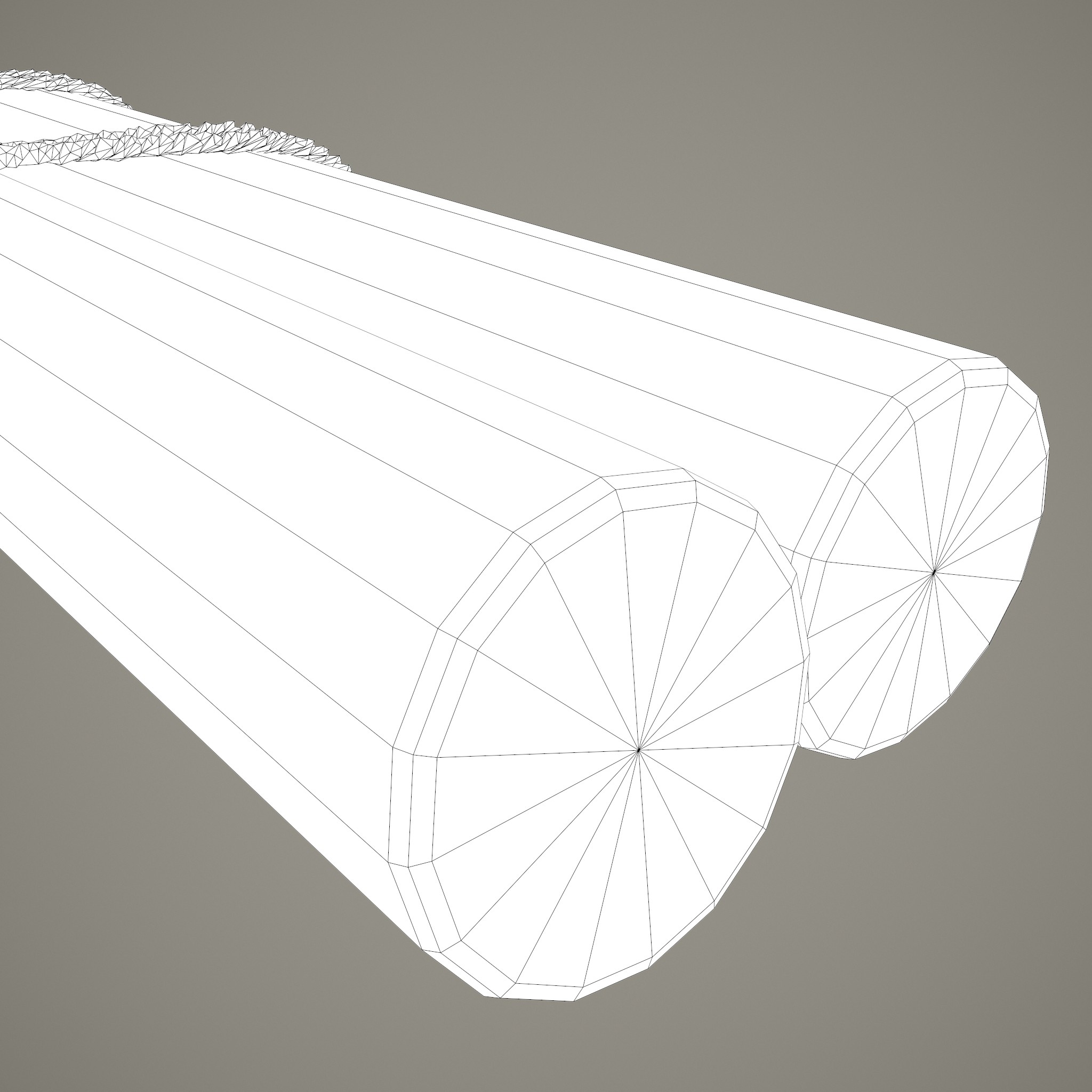 Tied Logs With Rope - 3D Model by Get Dead Entertainment
