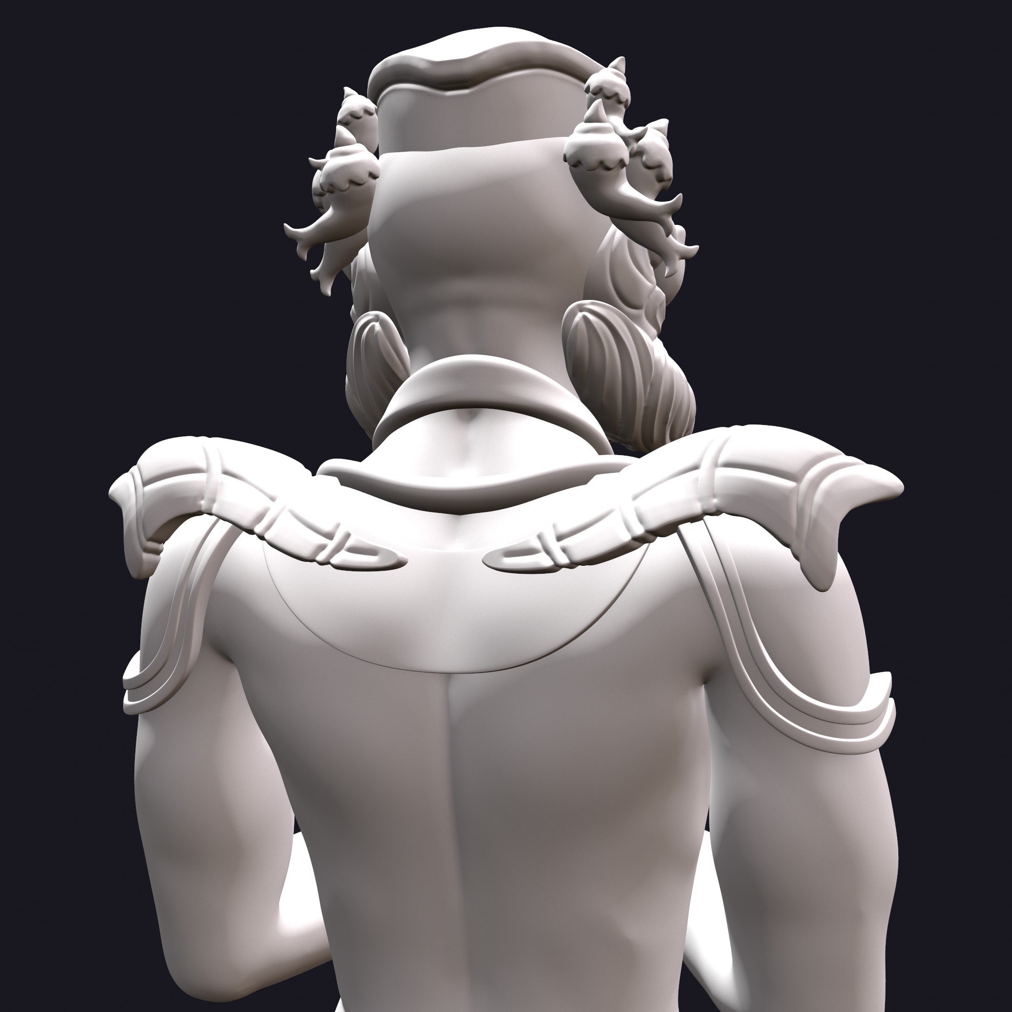 Traditional Statue - 3D Model by Get Dead Entertainment