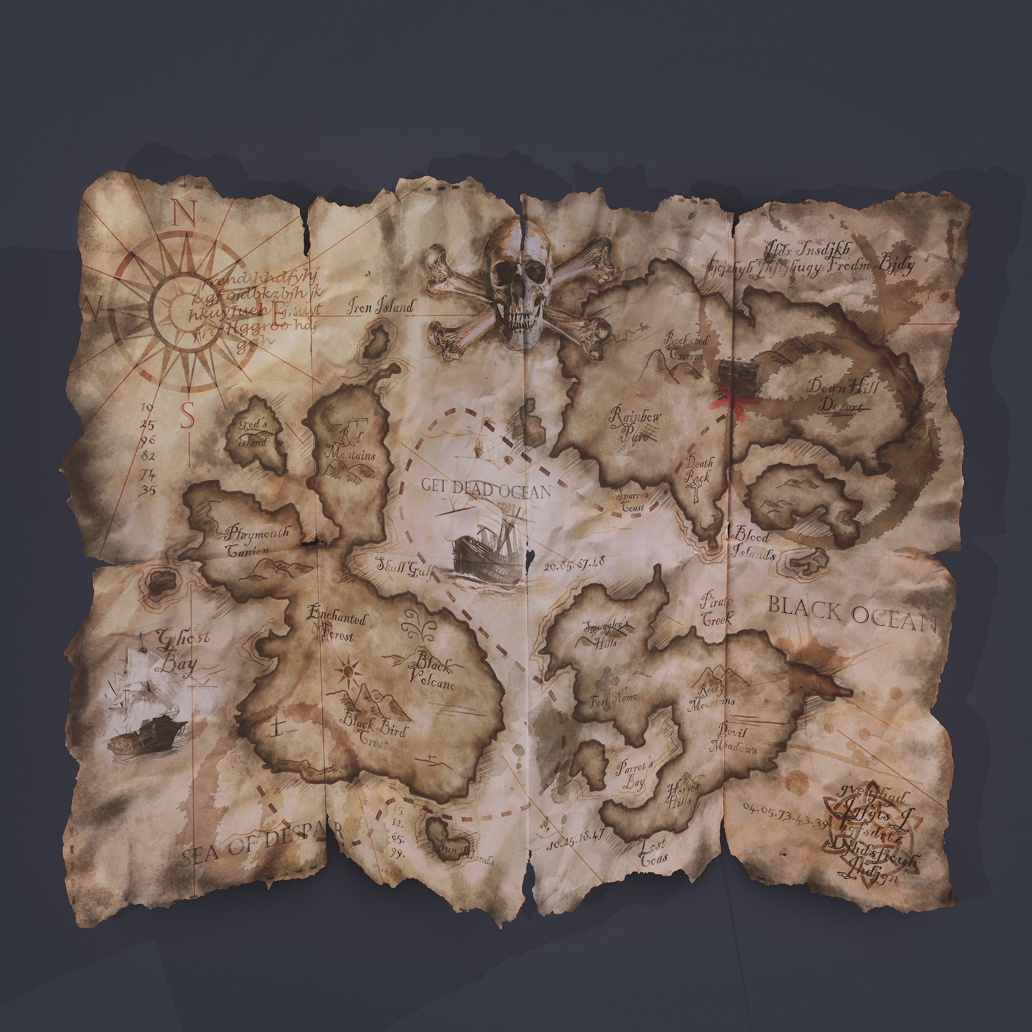 Treasure Map X Vintage Treasure Map Craft Tutorial (X Marks The Spot!)