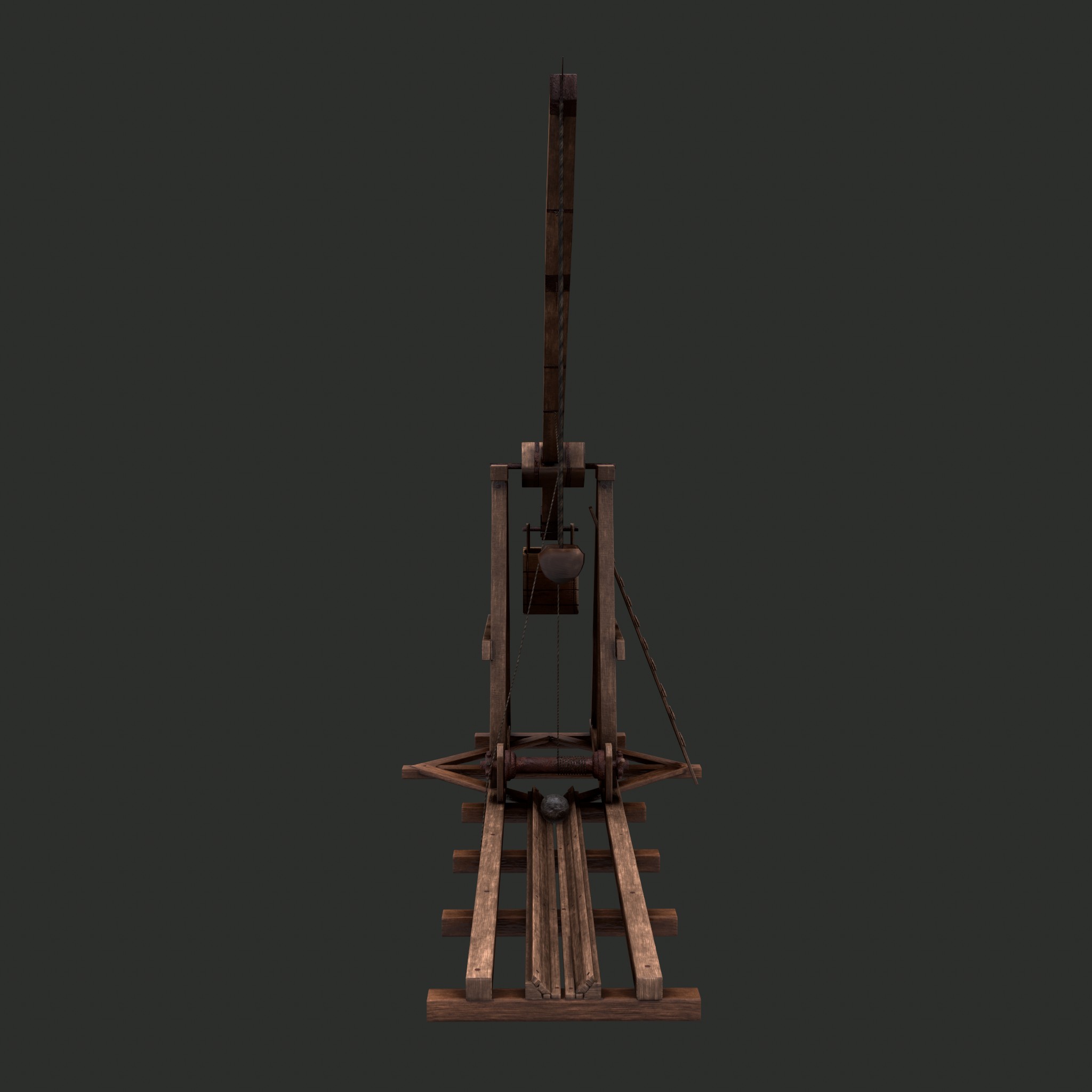 Trebuchet Packaged - 3D Model by Get Dead Entertainment